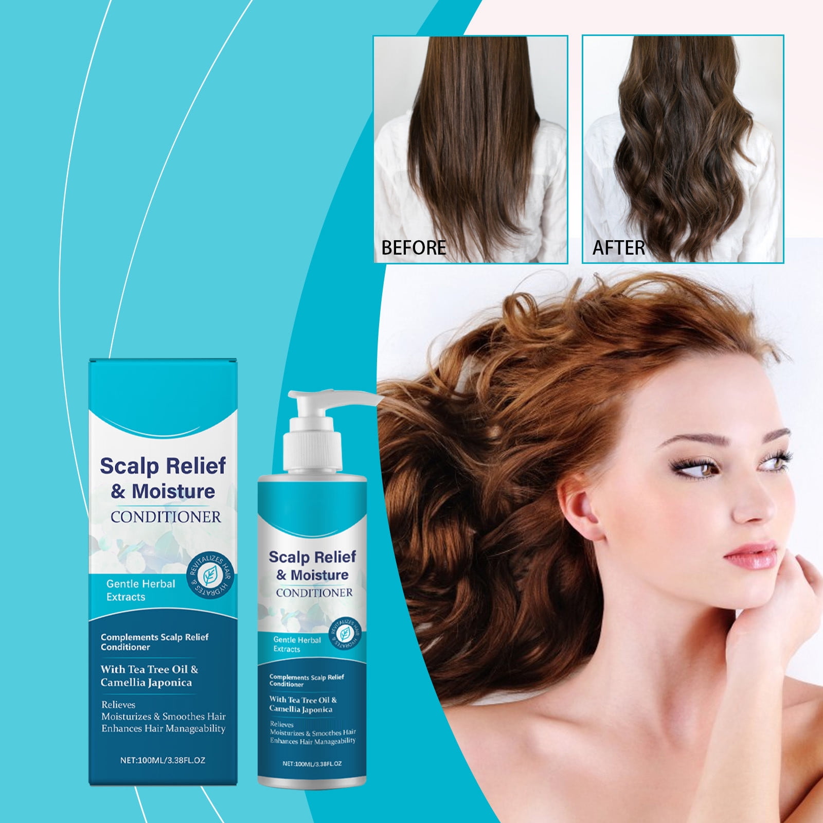Ziynglg Discover Frizz Control Hair Care with Nutritious Moisturizing ...