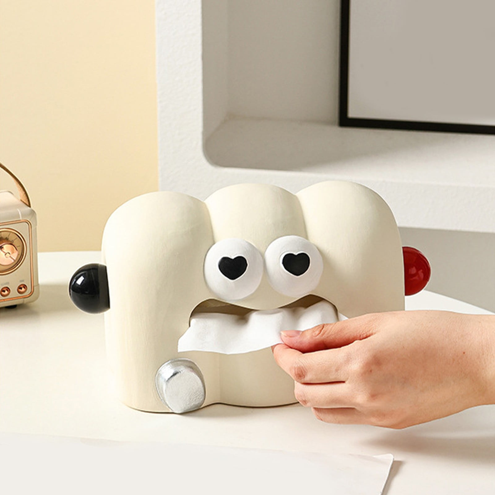 Ziynglg Elegant Ceramic Tissue Dispenser Suit for & Offices,Sturdy ...