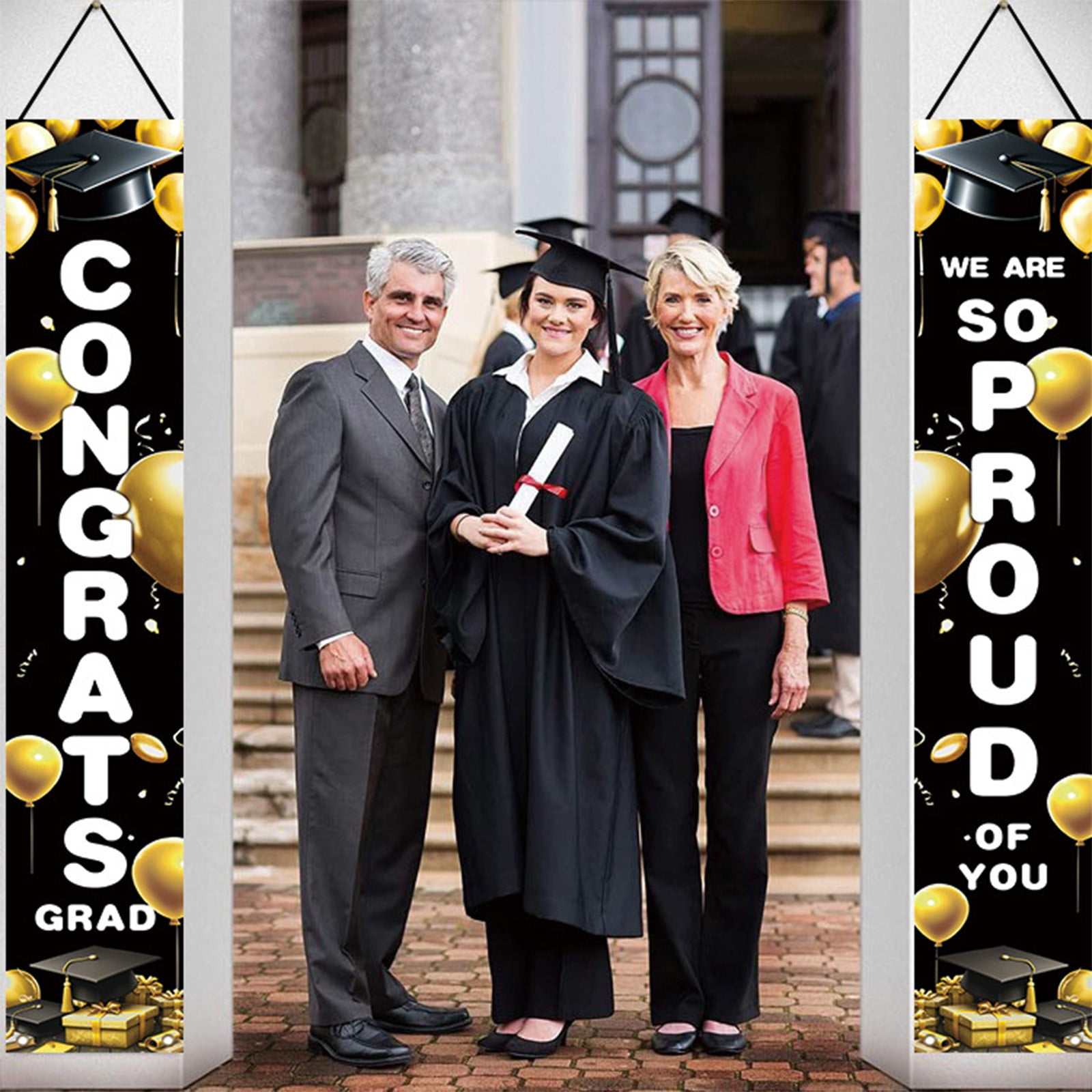 Ziynglg Graduation Season Party Supplies Eye Catching Door Hanging ...