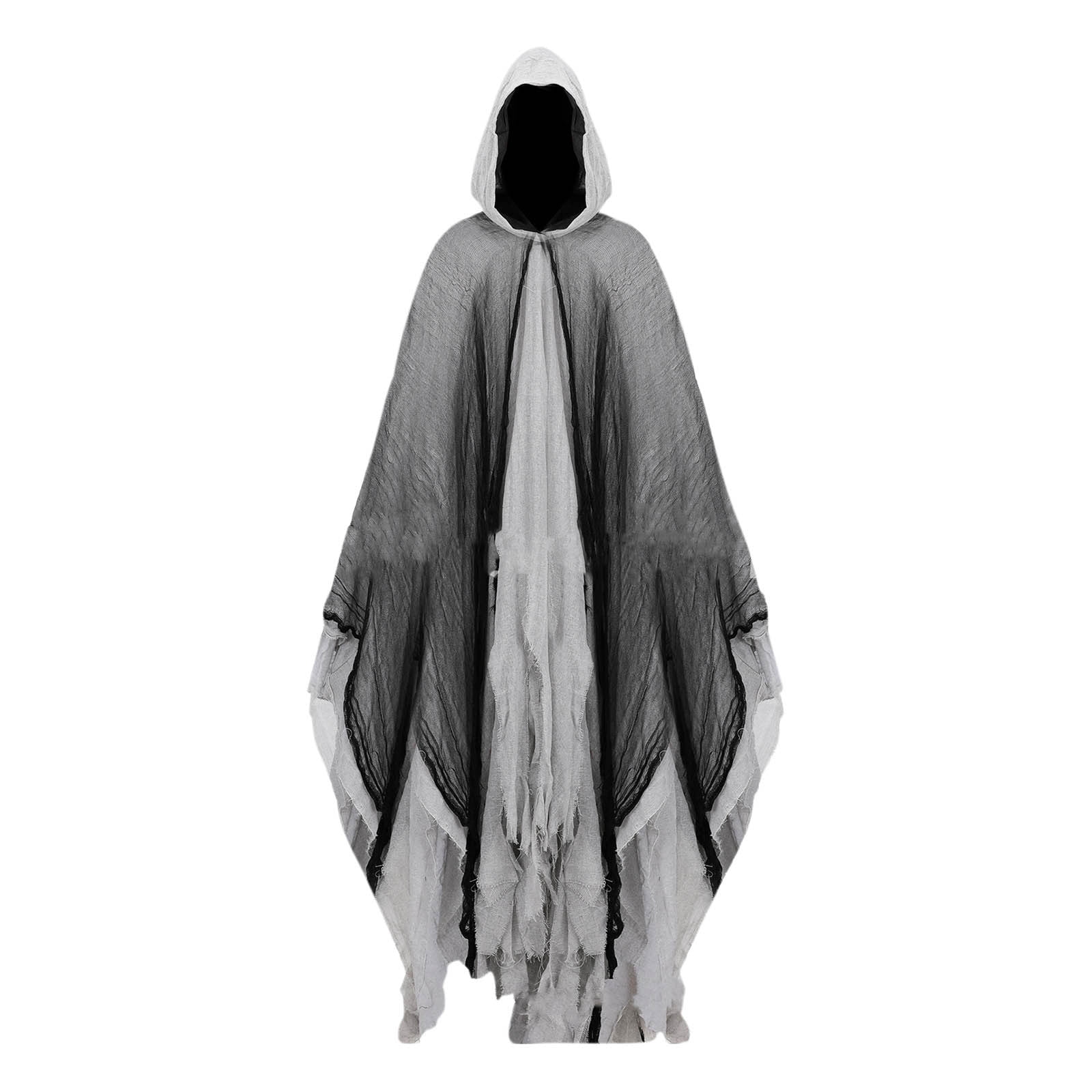 Ziynglg Halloween Cape with Skull Costume Mask and Props for Party ...