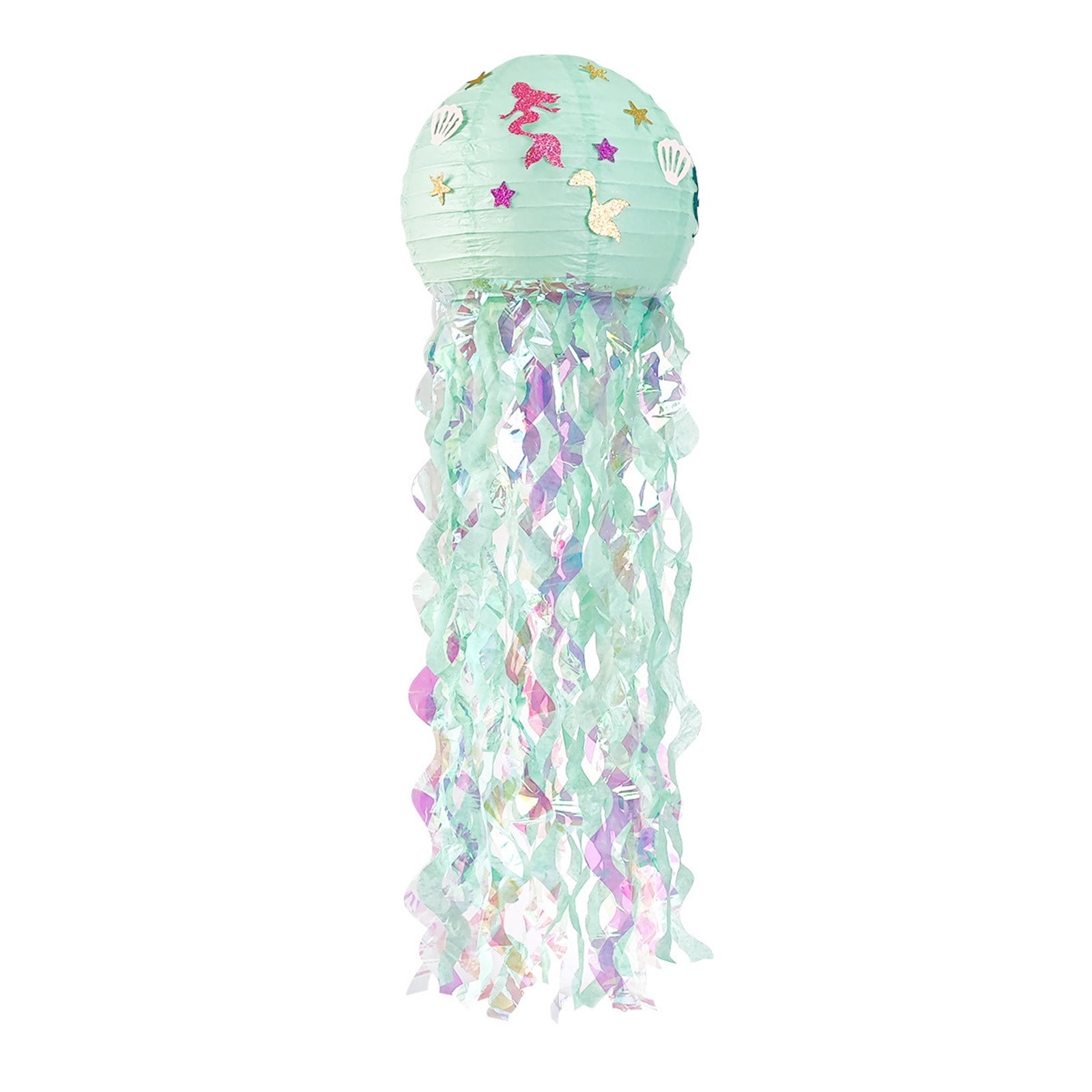 Ziynglg Handmade Paper Jellyfish Lamp Material Pack Suit for New Year's ...