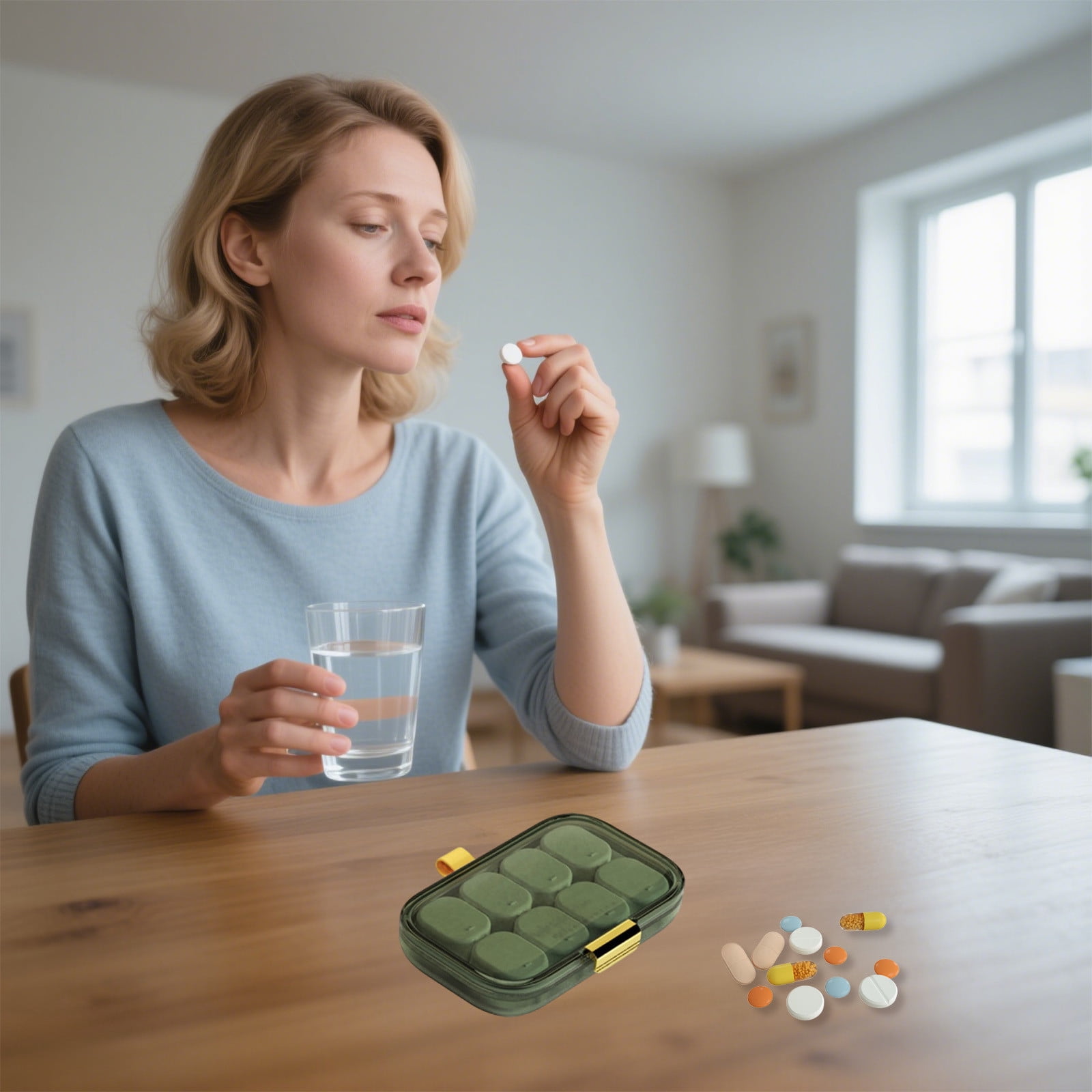 Ziynglg Innovative Portable Medication Dispenser for Accurate Tablet ...