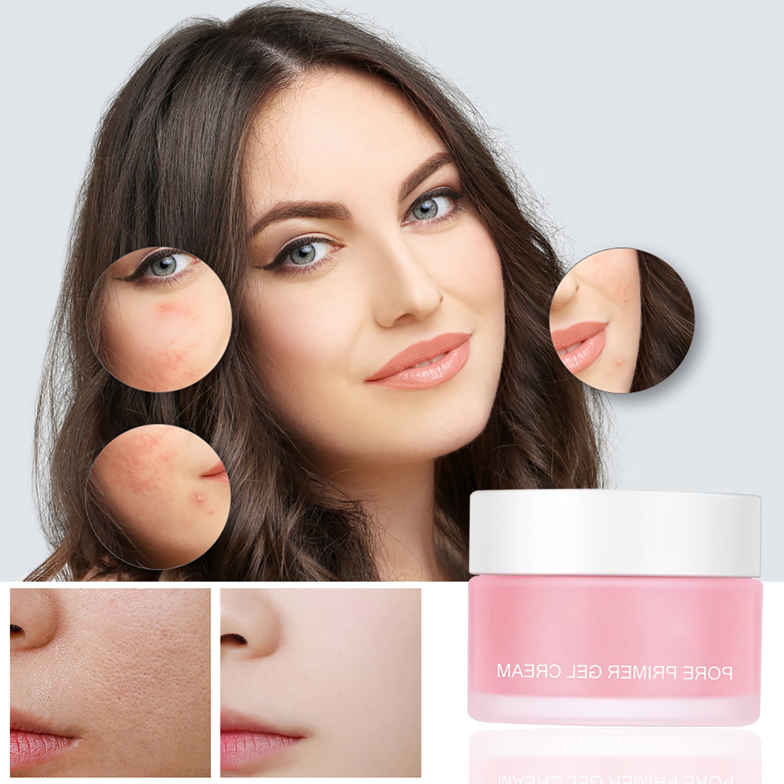 Ziynglg Instant Line Smoothing Pore Gel Cream with Botanical Extracts ...