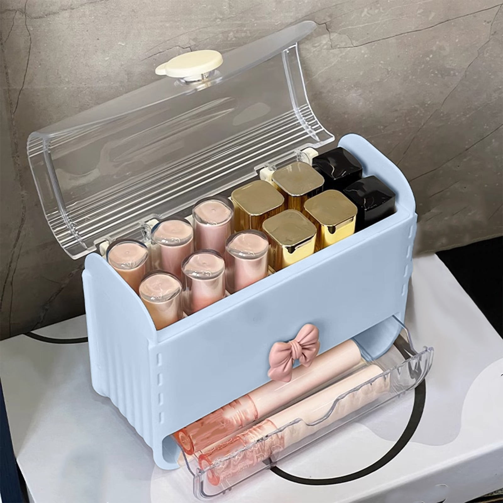 Ziynglg Lipstick Organizer Multi Shelf Cosmetic Holder Suit for ...