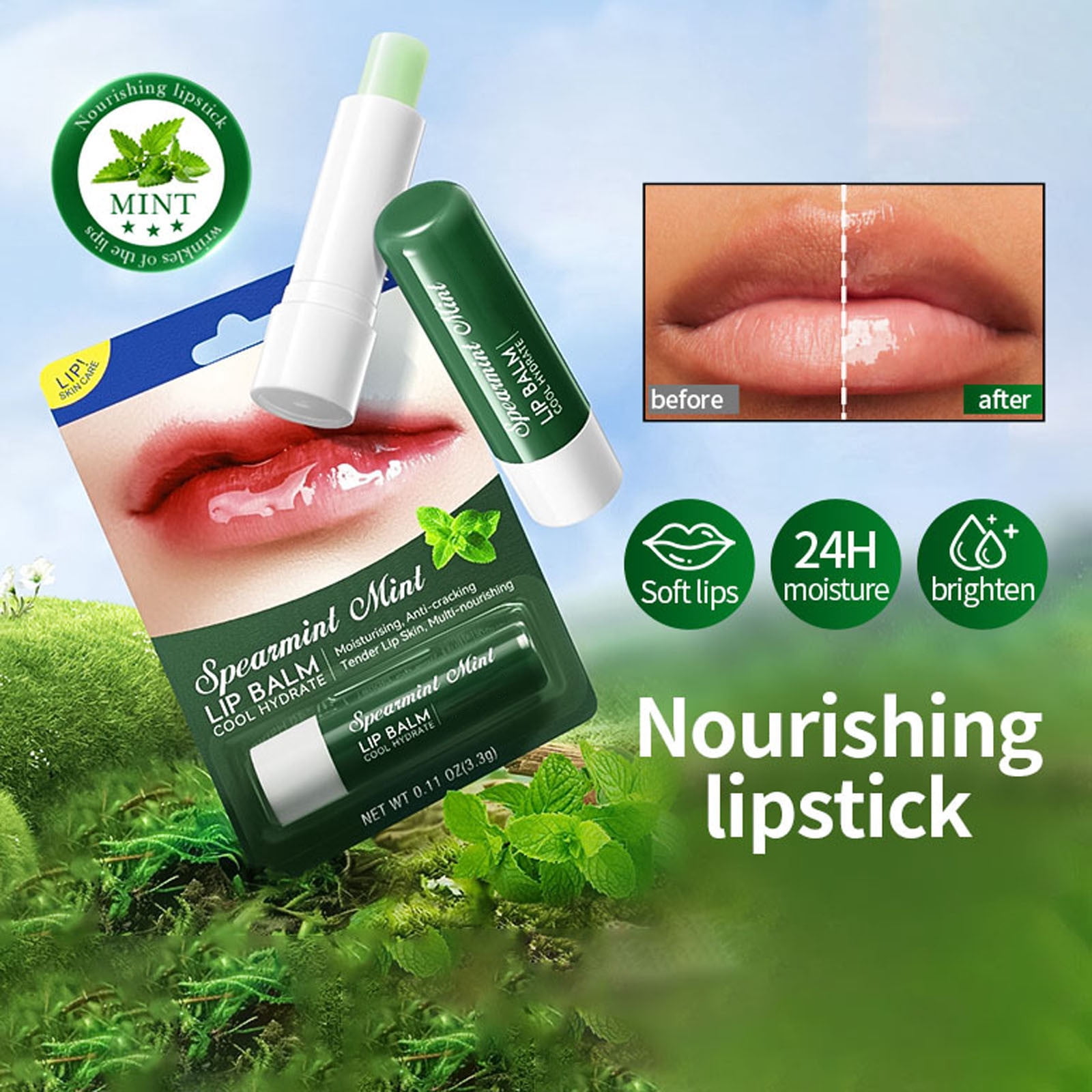 Ziynglg Long Lasting Moisturizing Lipstick for Softer,Smoother Lips ...