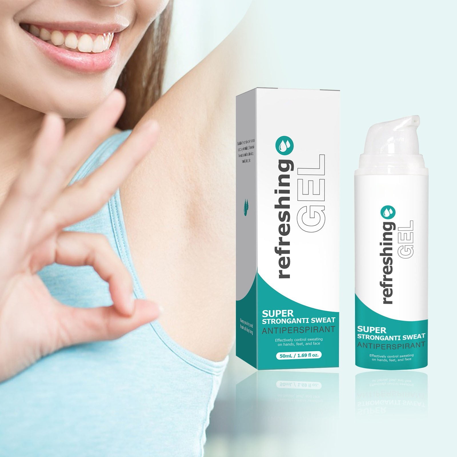 Ziynglg Long Lasting Underarm Deodorant Gel for All Day Freshness,Odor ...