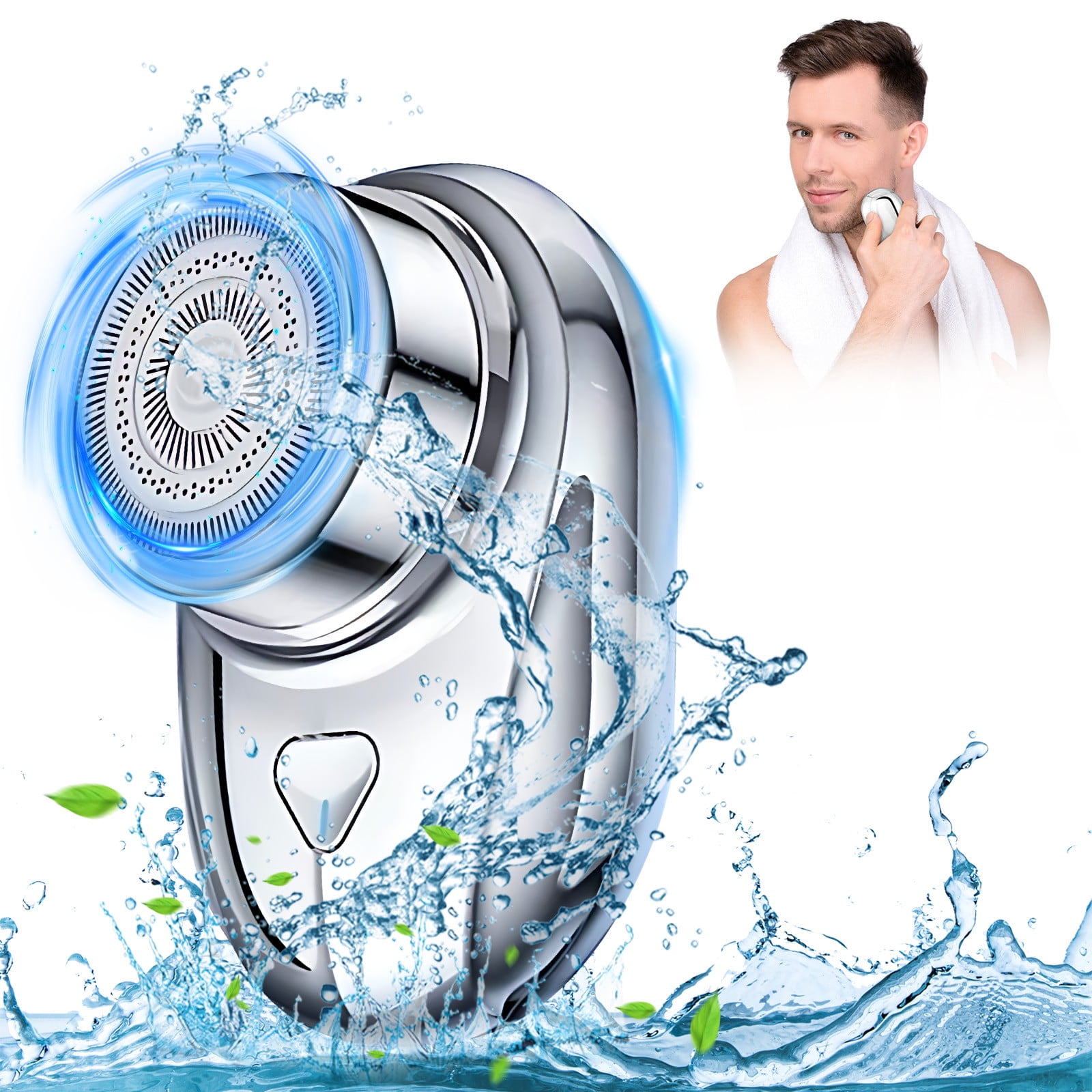 Ziynglg 高山 Magnetic Floating Head Shaver for Men Fast USB C Charging ...