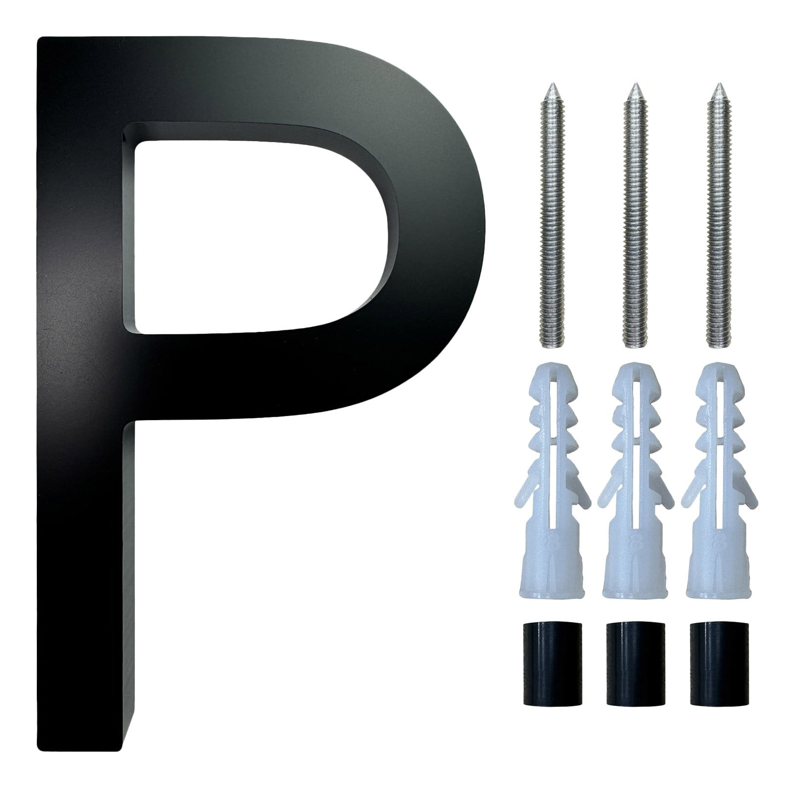 Ziynglg Modern Acrylic Floating House Number Stylish Alphabet Design ...