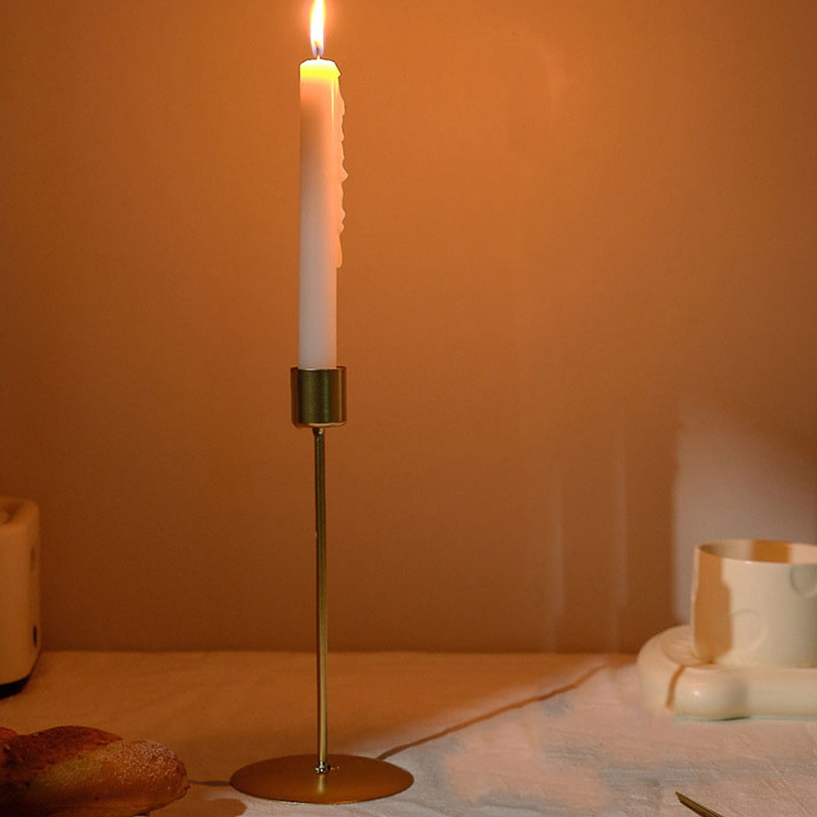 Ziynglg Modern Metal Candle Stand for Home Decor,Dining Table,Weddings ...