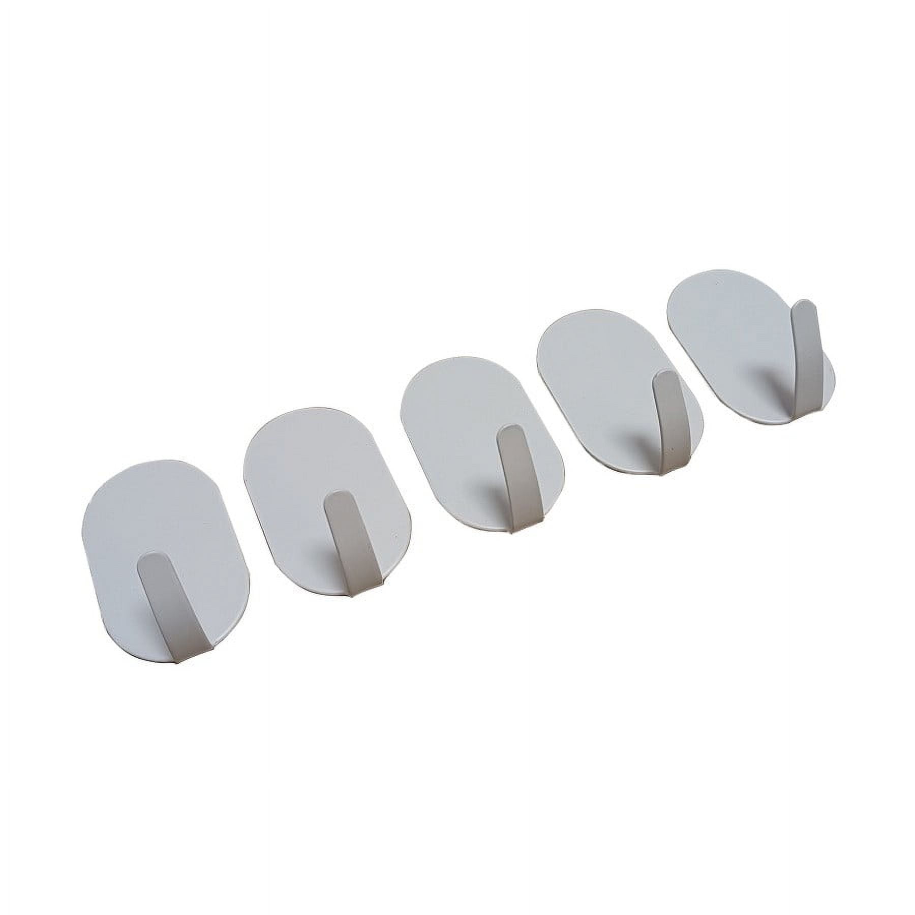Ziynglg Multi Function Household Wrought Iron Hooks No Drill Adhesive ...