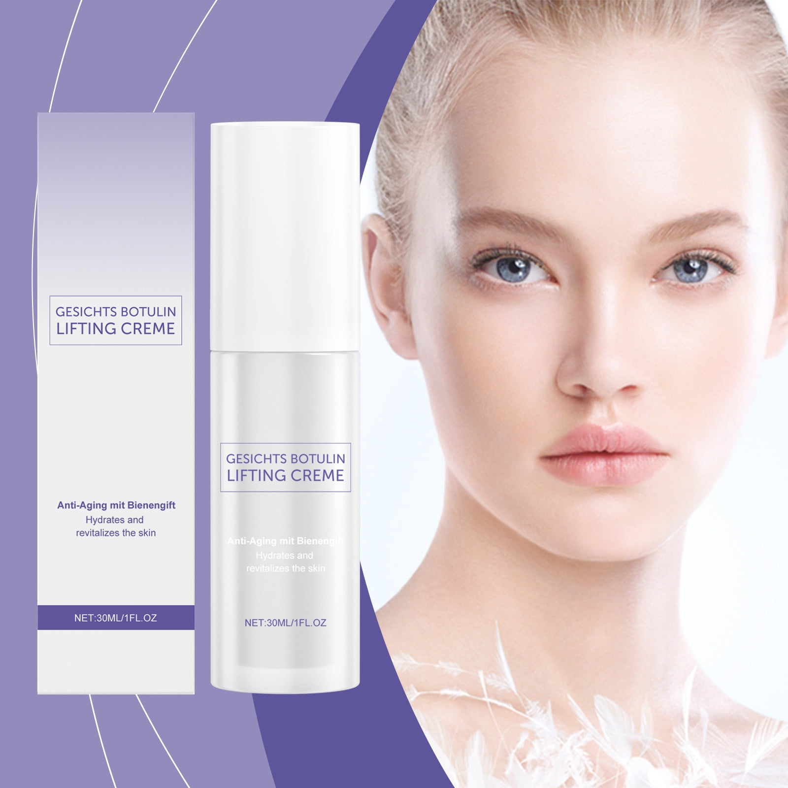 Ziynglg Natural Botulin Wrinkle Cream with Instant Effect Resistant ...