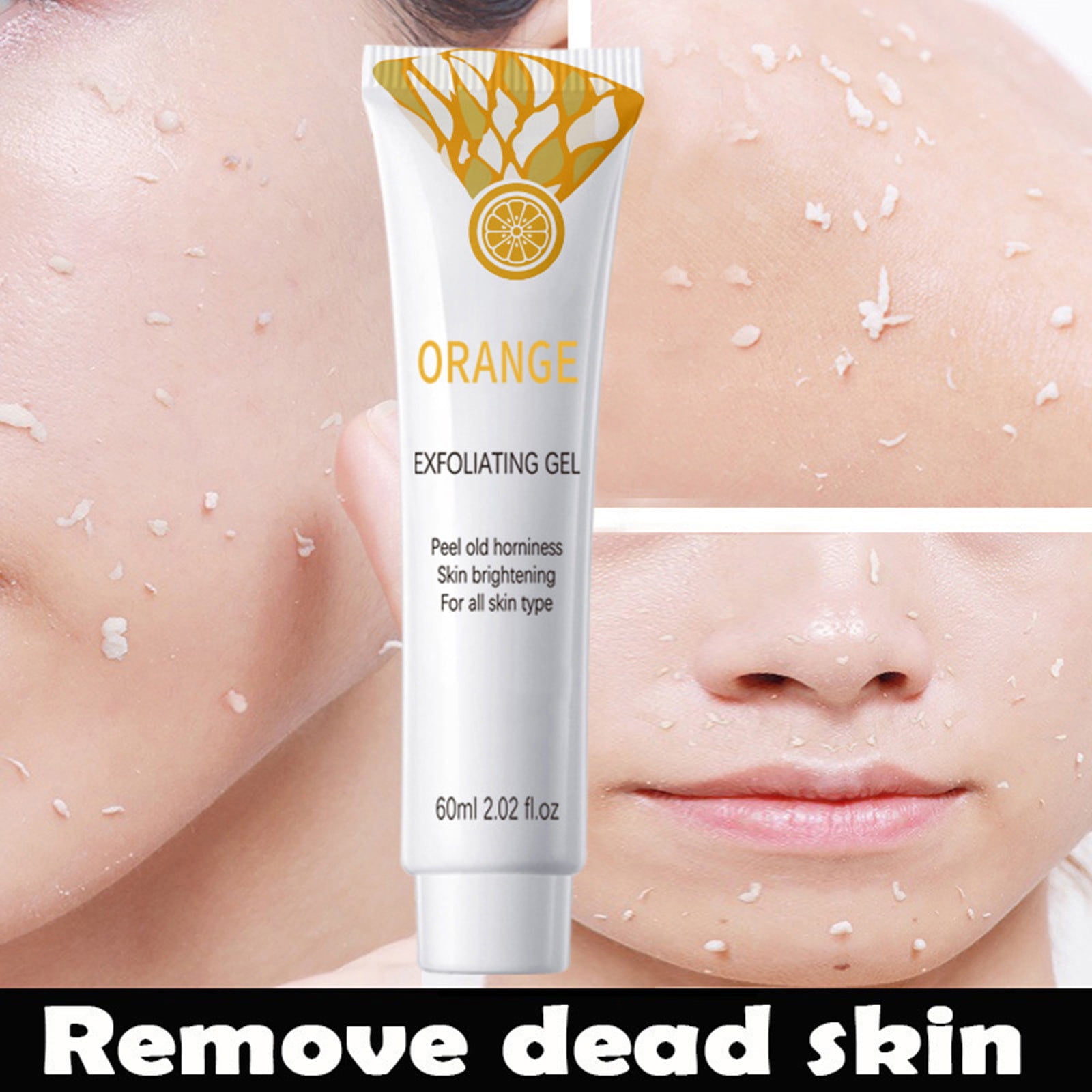 Ziynglg Natural Keratin Remover Body Scrub Cream Exfoliating Gel with ...