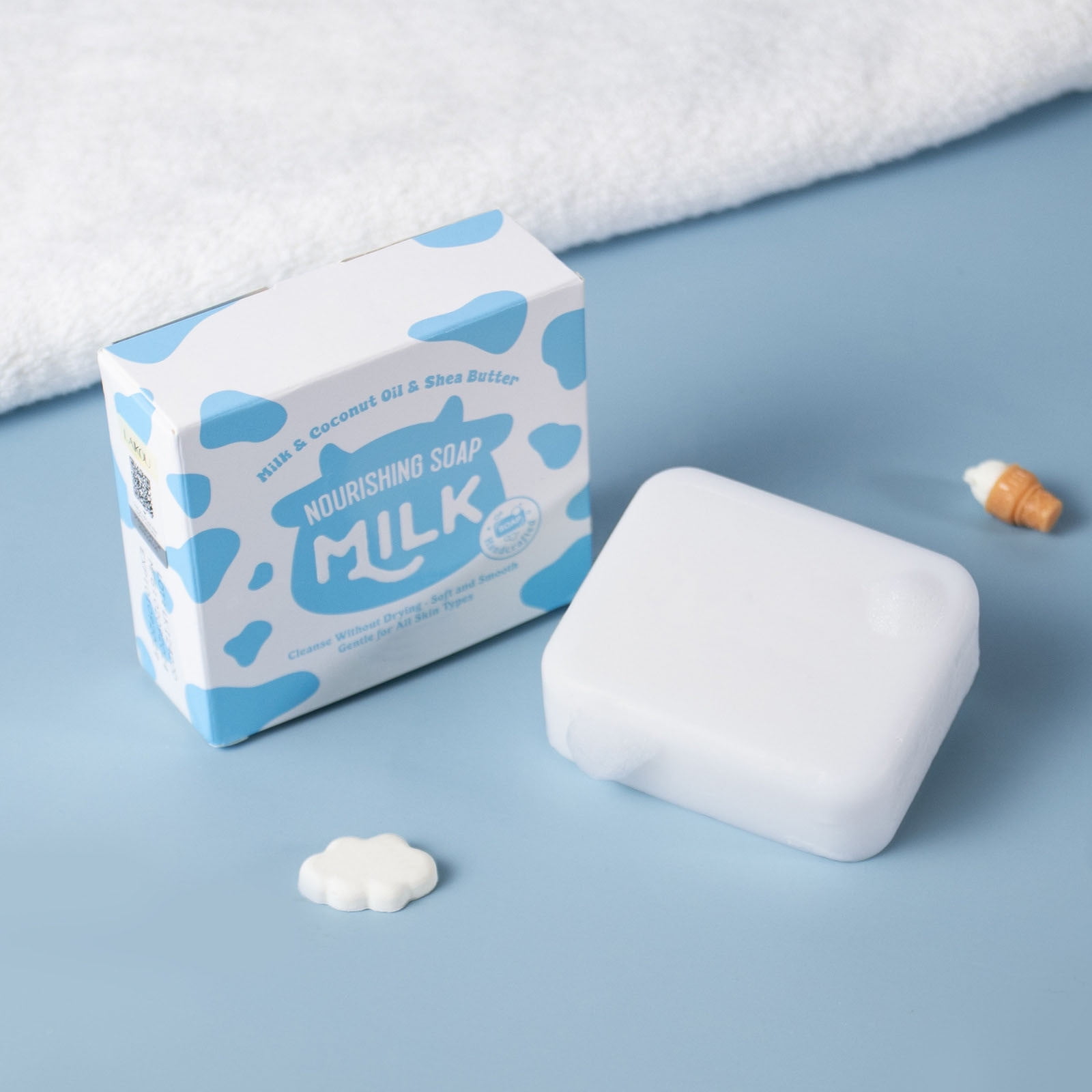 Ziynglg Natural Milk Doubling Soap for Cleansing and Moisturizing ...