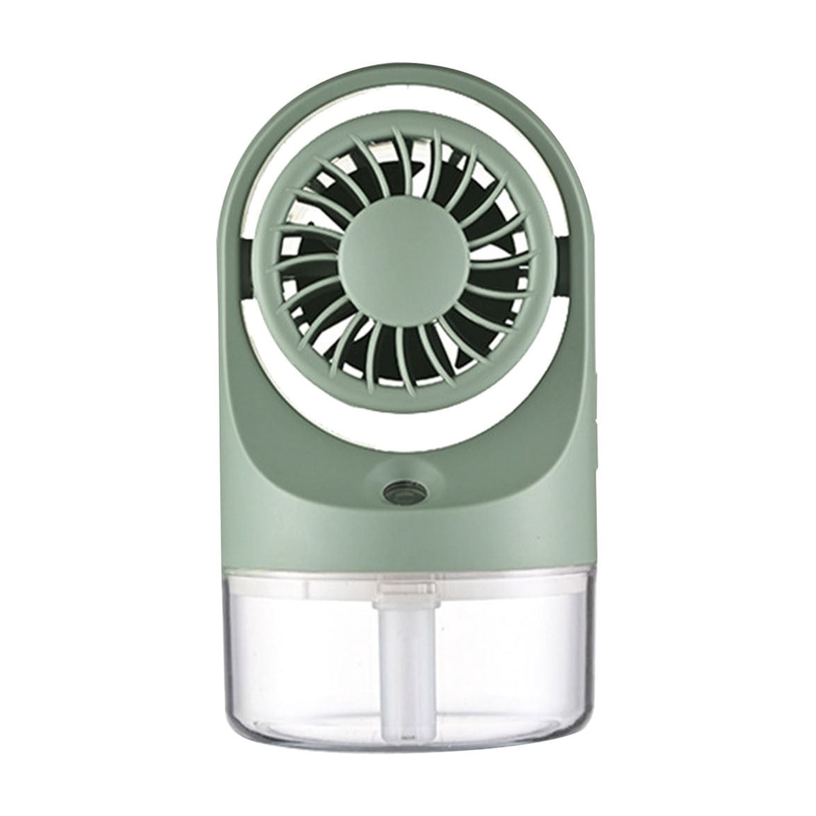 Ziynglg Portable USB Desk Fan with Spray Humidifier 10.1fl oz Water ...