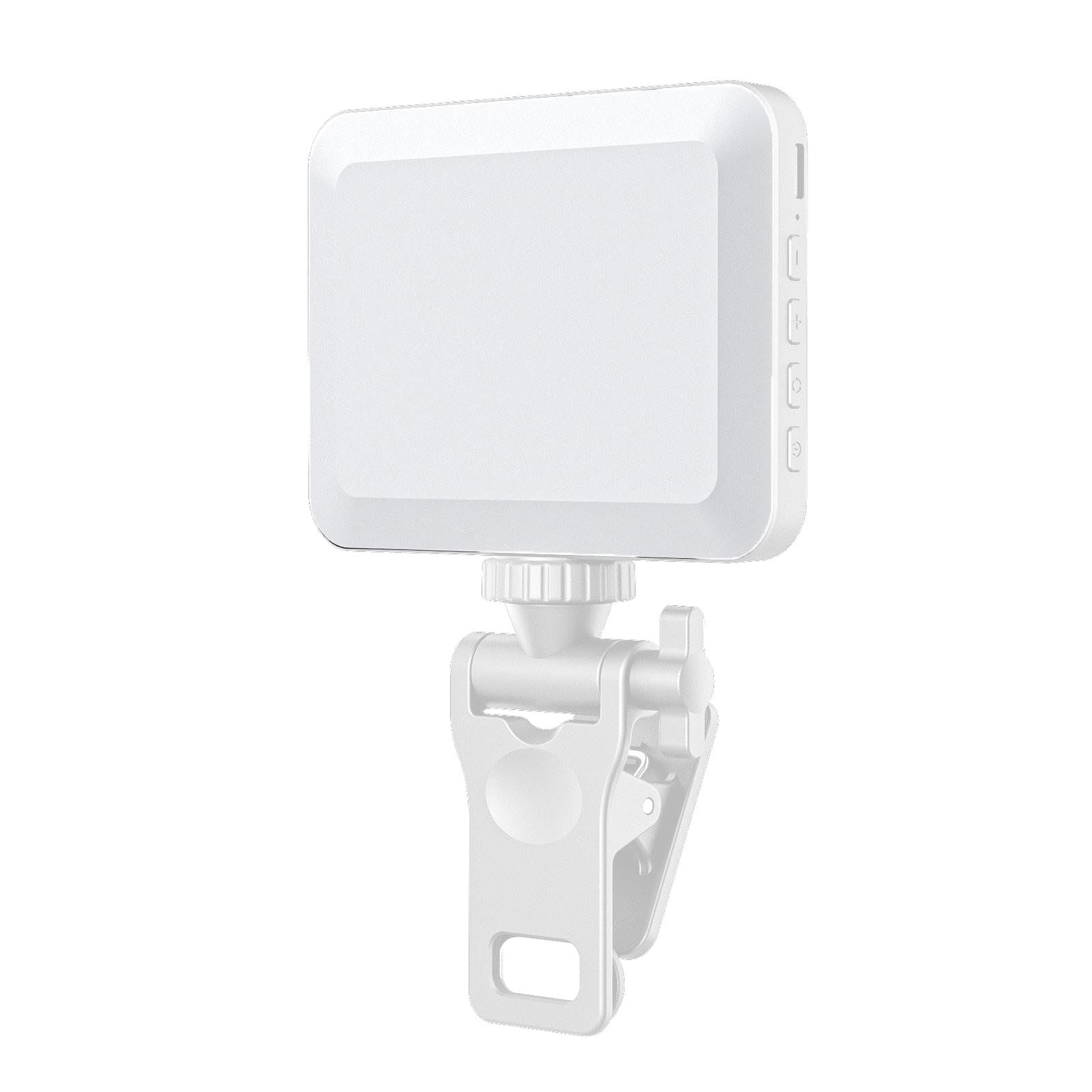 Ziynglg Rechargeable Clip On LED Selfie Light with Adjustable Dual ...