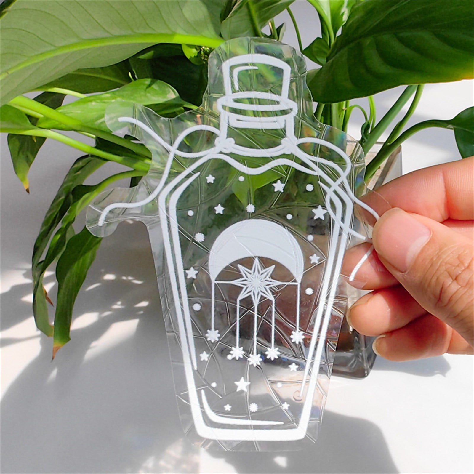 Ziynglg Sun Suncatcher Decorative Window Film Peel and Stick Artisanal ...