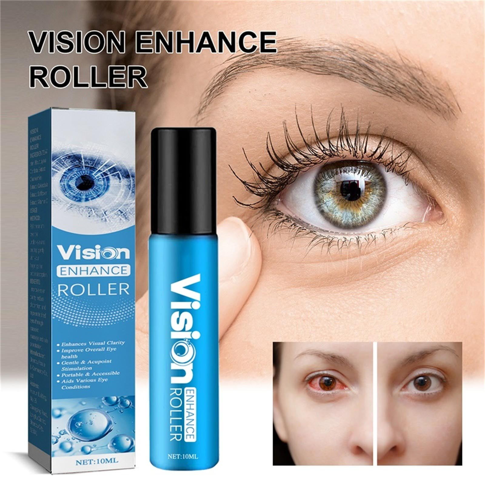 Ziynglg Vision Enhance Roller for Eye Strain Relief with Natural ...
