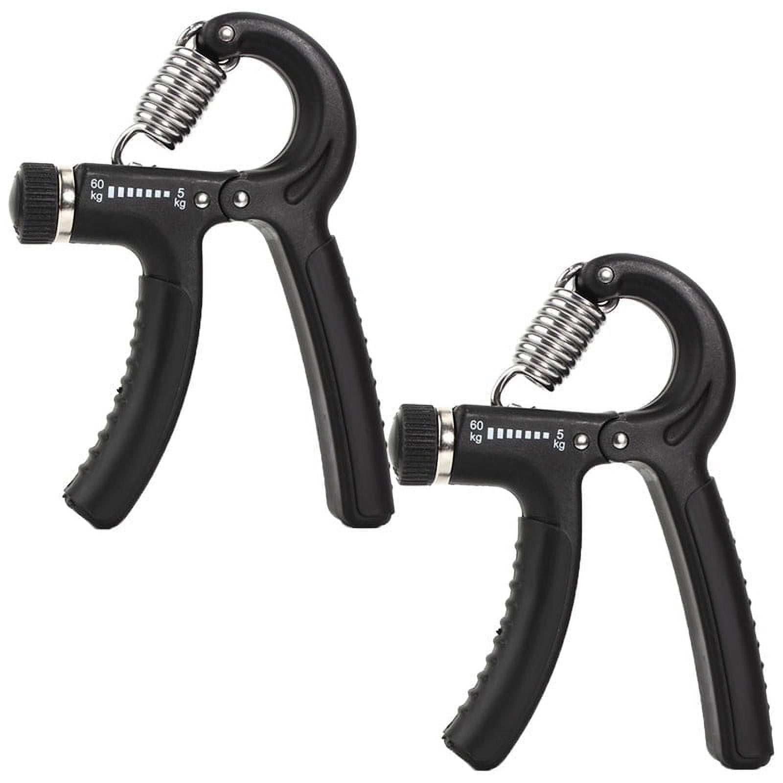 Ziyofinn 2 Pcs Hand Grip Strengthener Adjustable Resistance 11-132Lbs ...
