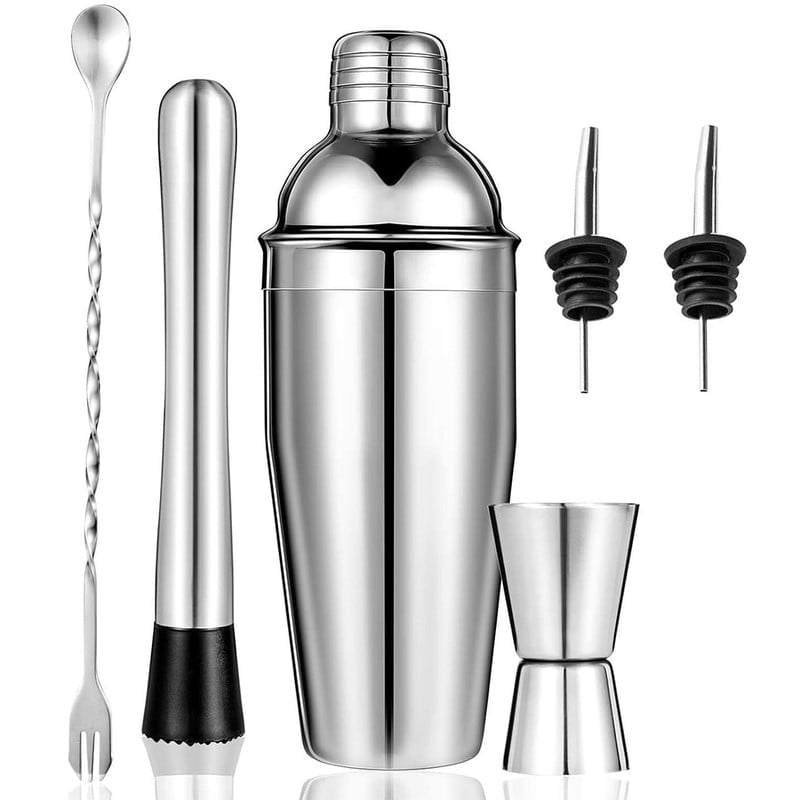 Ziyofinn 6-Piece Boston Shaker Tins Bartender Kit for Martini - Walmart.com