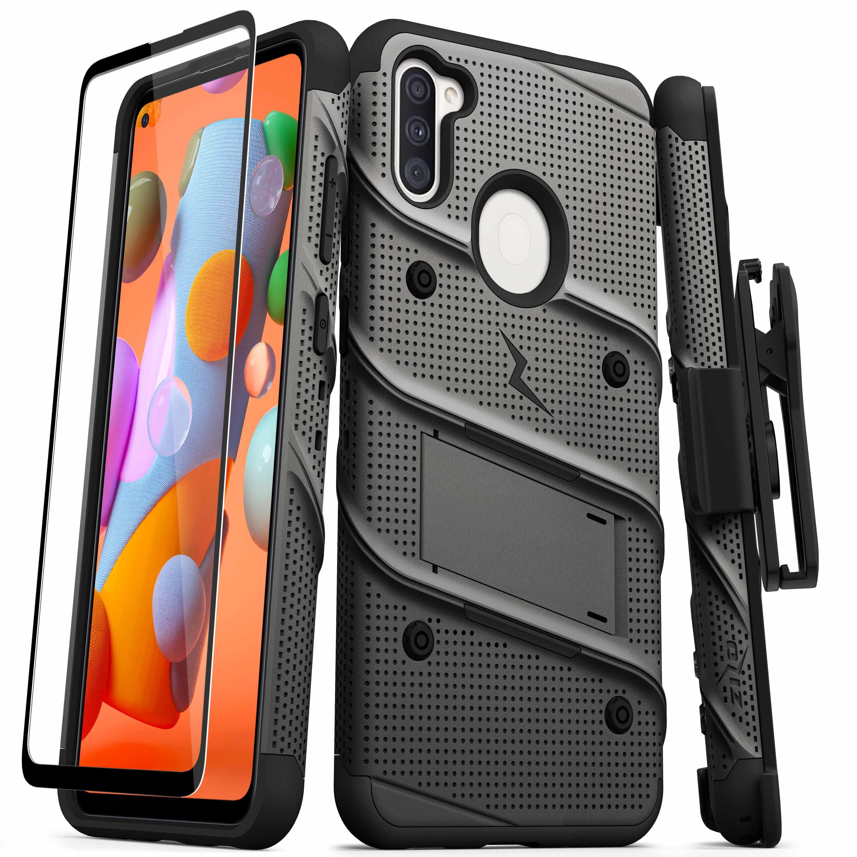 Zizo BOLT Series SAMSUNG Galaxy A11 Case with Screen Protector ...