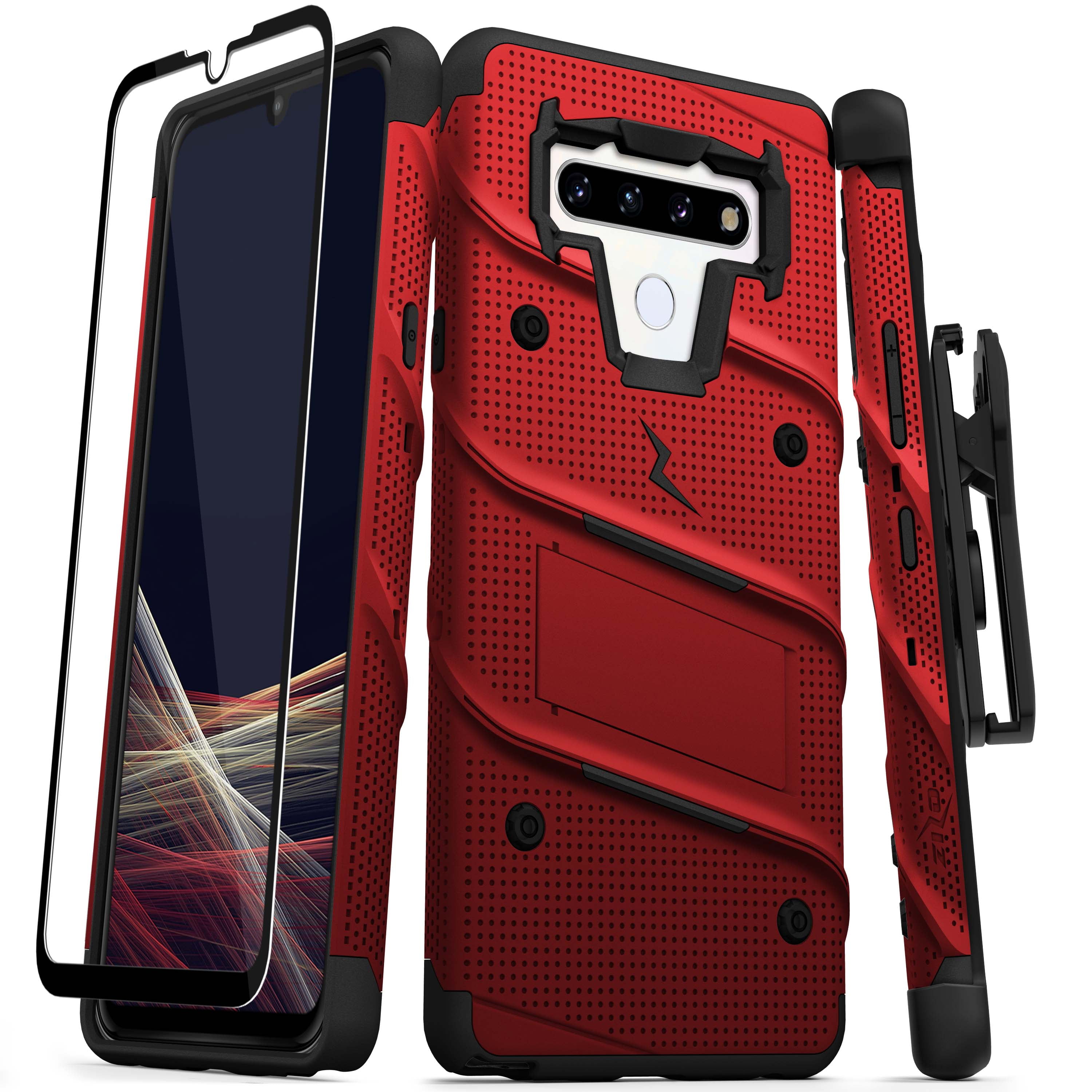 Zizo BOLT Series for LG Stylo 6 Case with Screen Protector Kickstand ...