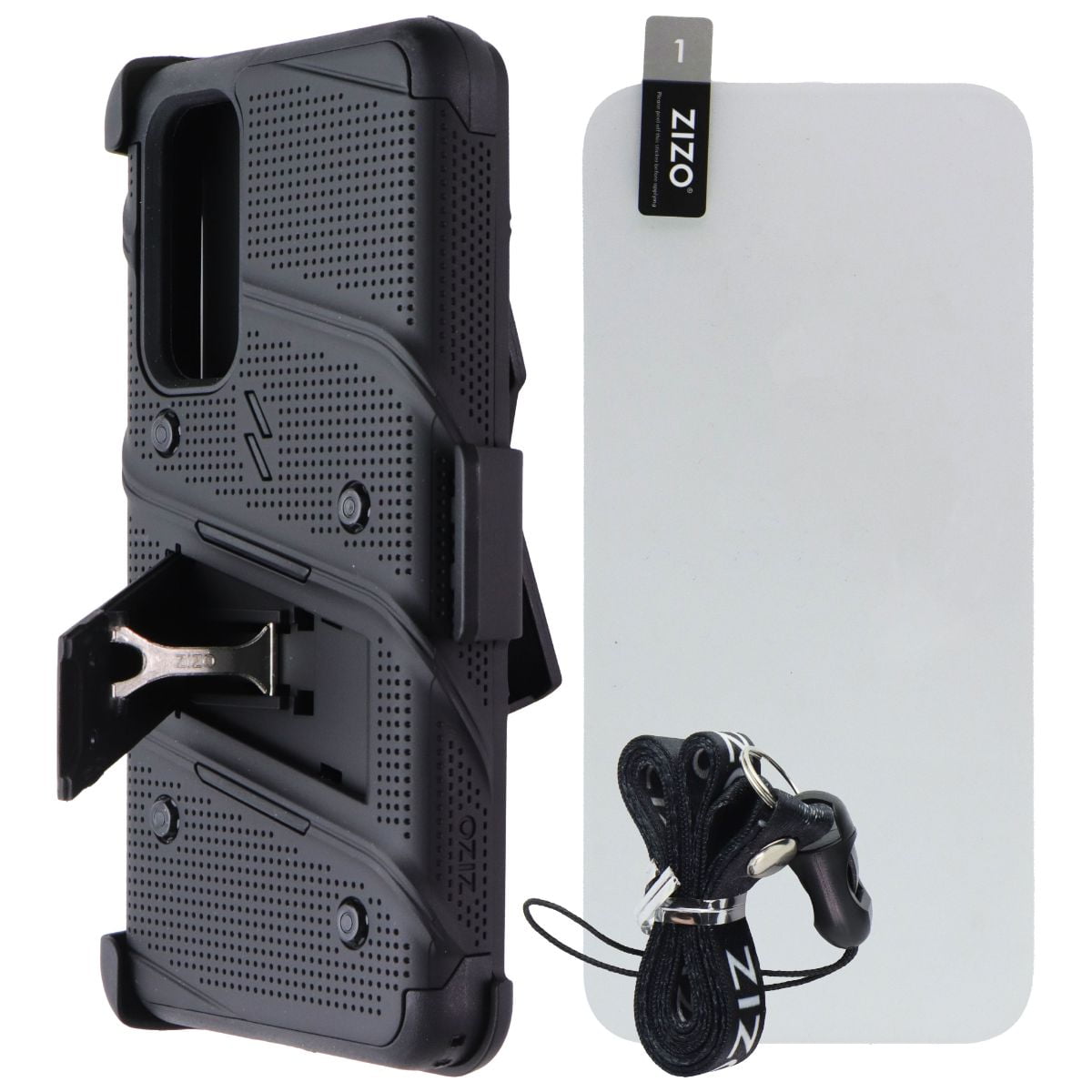 Zizo Bolt Galaxy A54 Phone Cover Protector - Hard Case, Tempered Glass ...