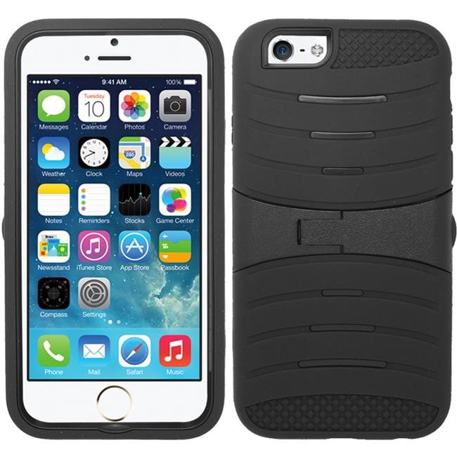 Zizo UCASE-IPH7-BLK UCase Silicon Rugged Shell Protective Phone Case ...