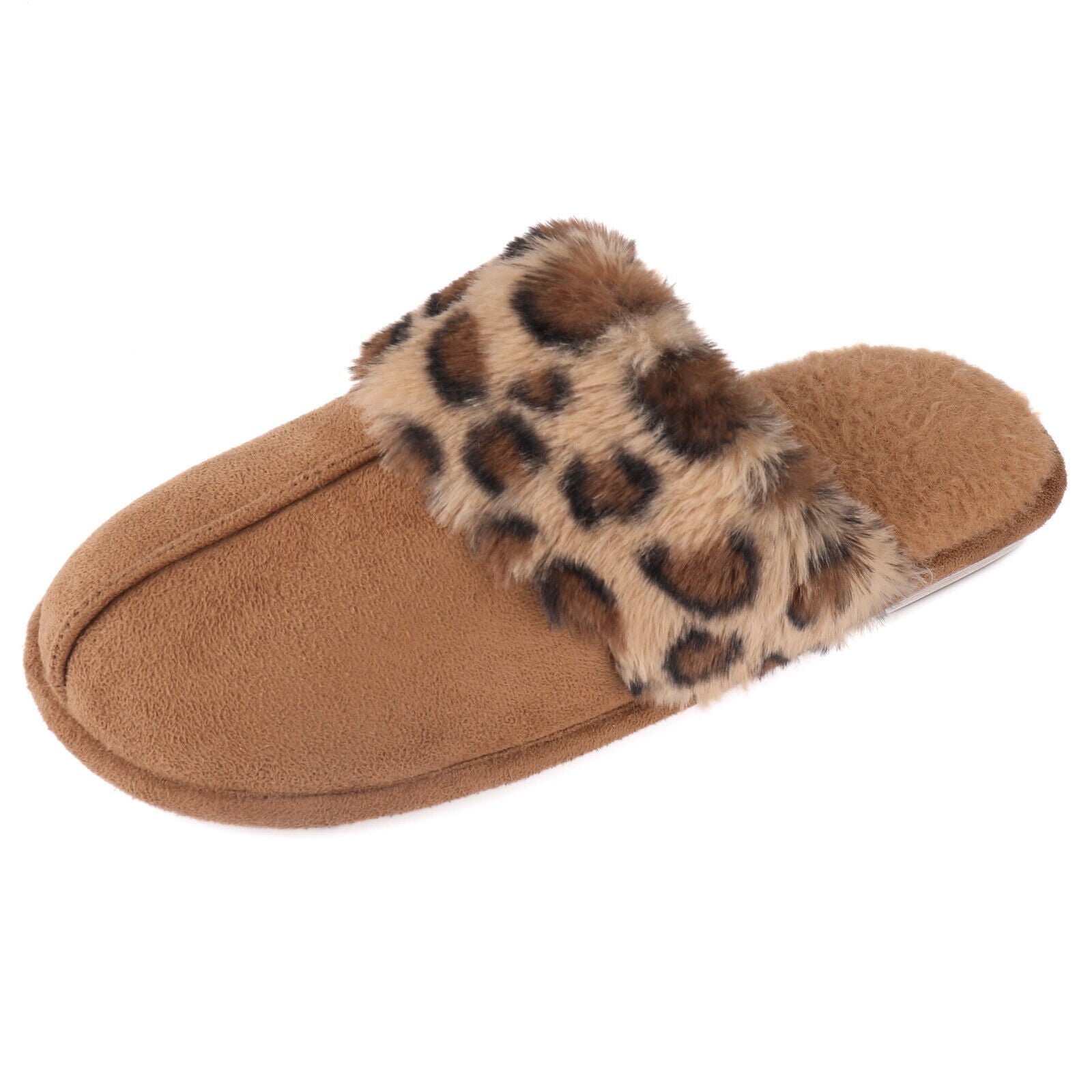 Zizor Women's Bedroom Fuzzy Slippers with Memory Foam Indoor Non-Slip ...