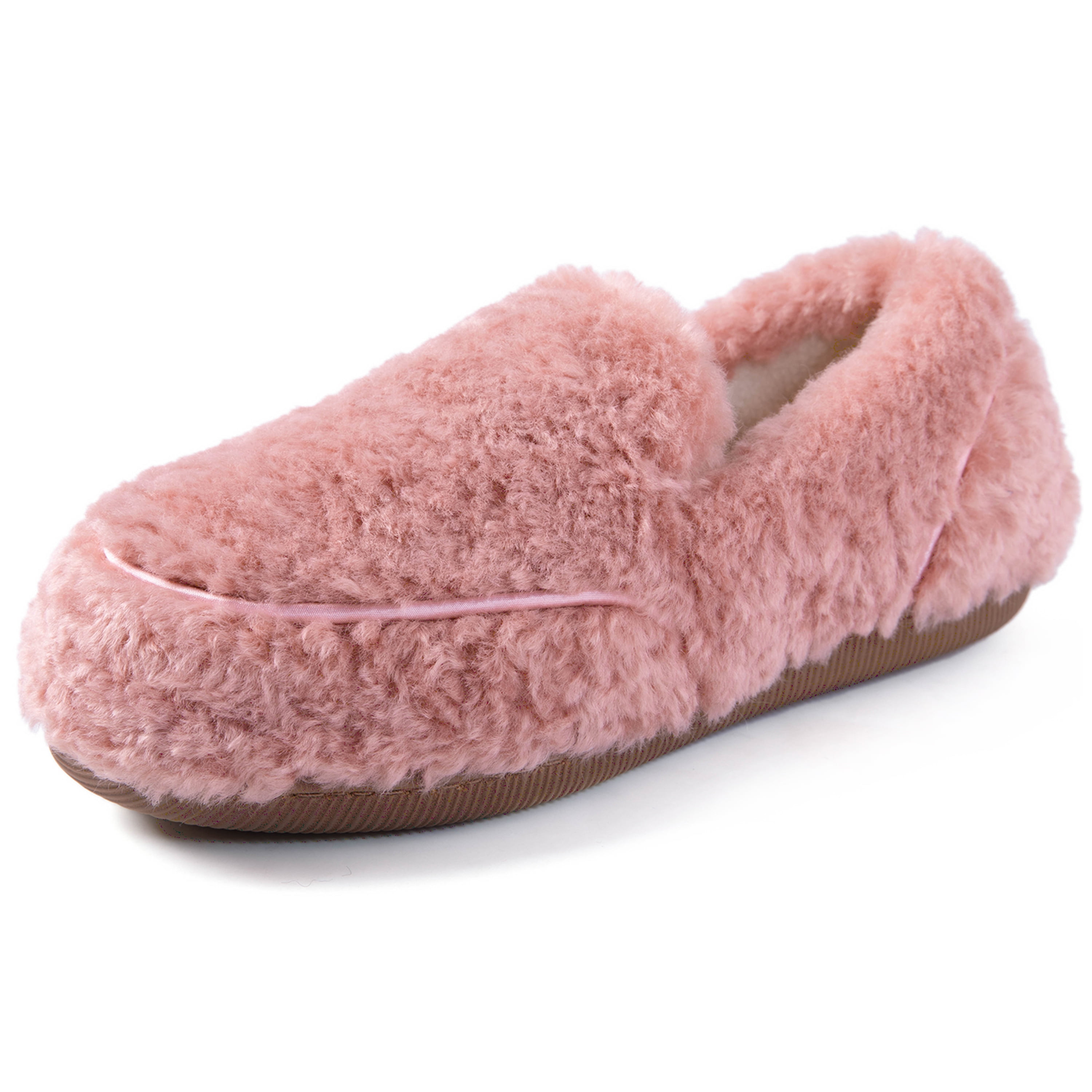 Zizor Women's Cozy Fuzzy Fleece Slippers Comfort House Shoes - Walmart.com