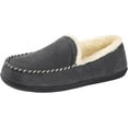Zizor Women's Fuzzy Moccasin Slippers with Faux Fur, Memory Foam, Cozy House Shoes - Walmart.com