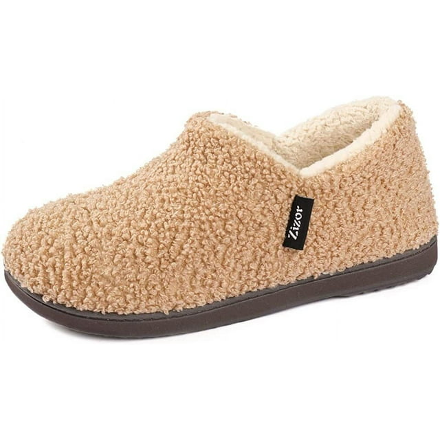 Zizor Womens Cozy Slippers Fuzzy house shoes Indoor Outdoor - Walmart.com