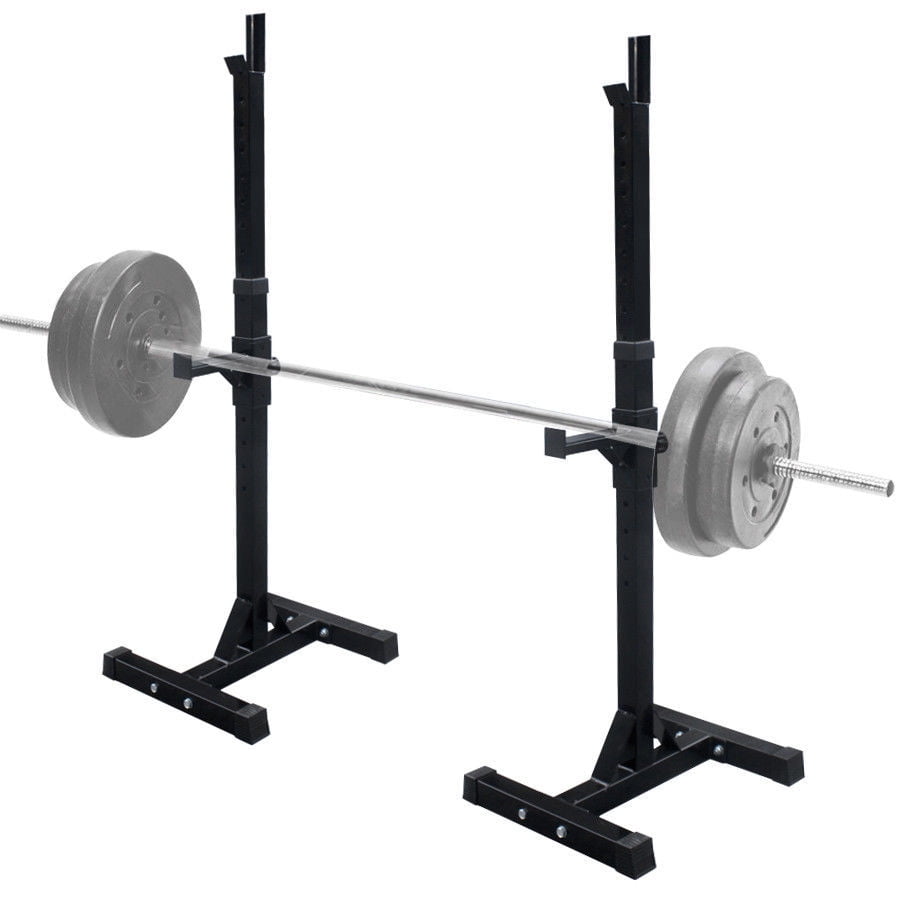 ZizzZest 2pcs Max Load 550Lbs Pair of Adjustable 41"-66" Rack Sturdy ...