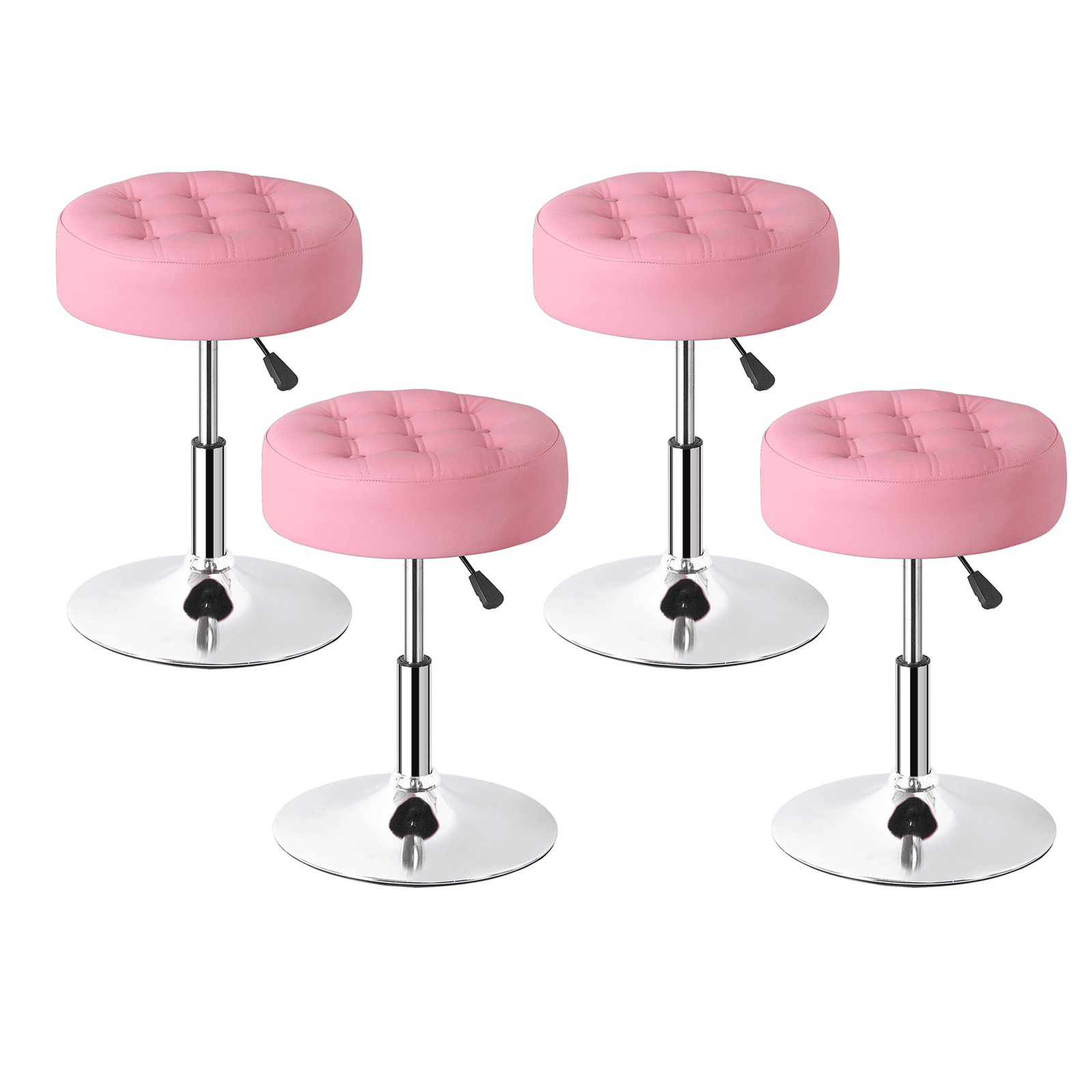 ZizzZest Adjustable Vanity Stool, 360°Swivel Vanity Chair Stool for ...