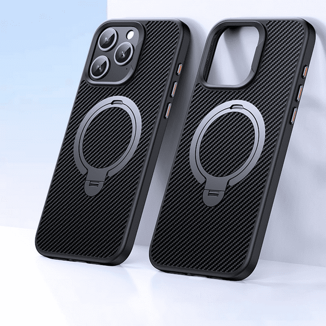 Zjrui for iPhone 16 Pro Max Magnetic Case for MagSafe Slim Fit Carbon ...