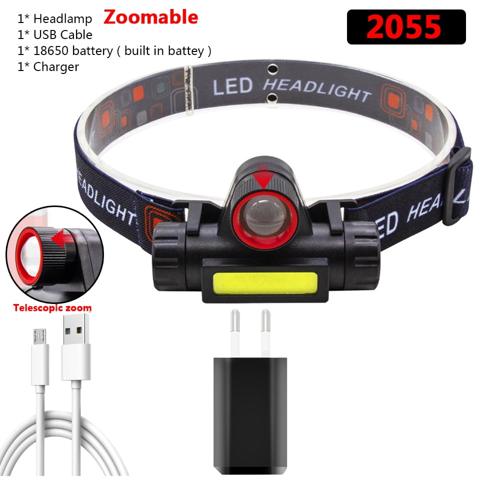 Zk40 Cob Led Sauna Light With Space Battery, Zoomable, Usb Rechargeable ...