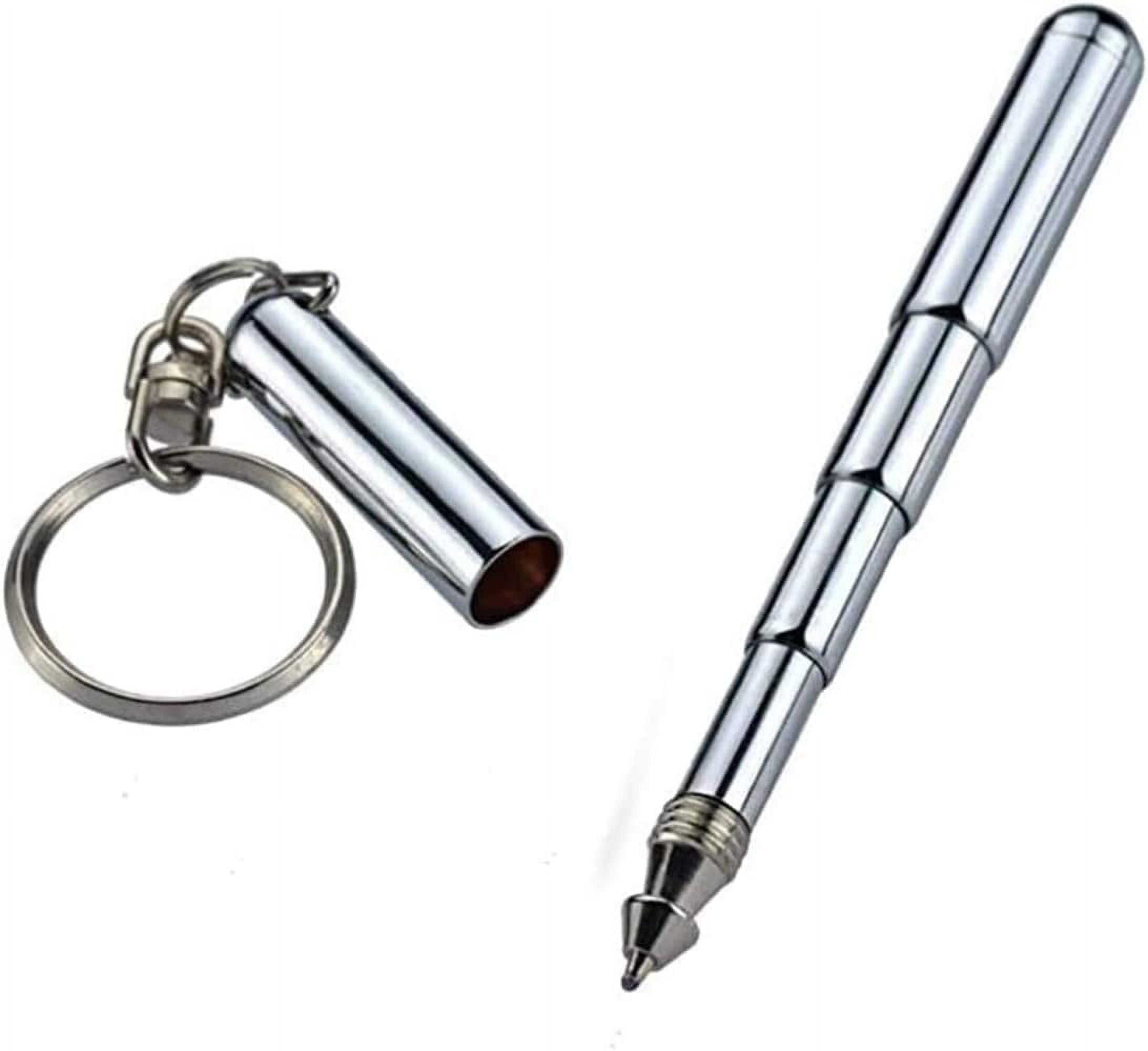 Zkca 1 piece Retractable mini pen made of stainless steel Metal Tool ...