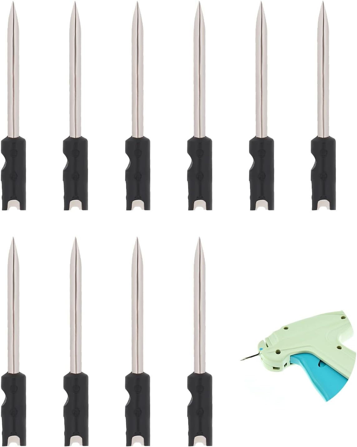 Zkca 10 PCS Standard Tagging Gun Needles, Replacement Needles for ...