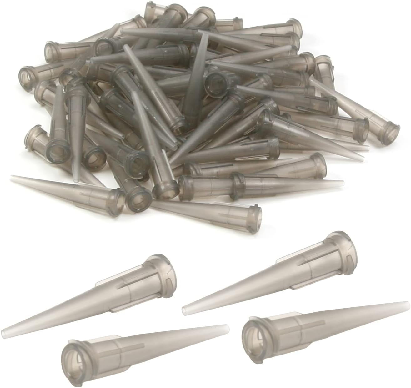 Zkca 16Ga Plastic Tapered Pinhead Blunt End Adhesive Dispenser Tip Luer ...