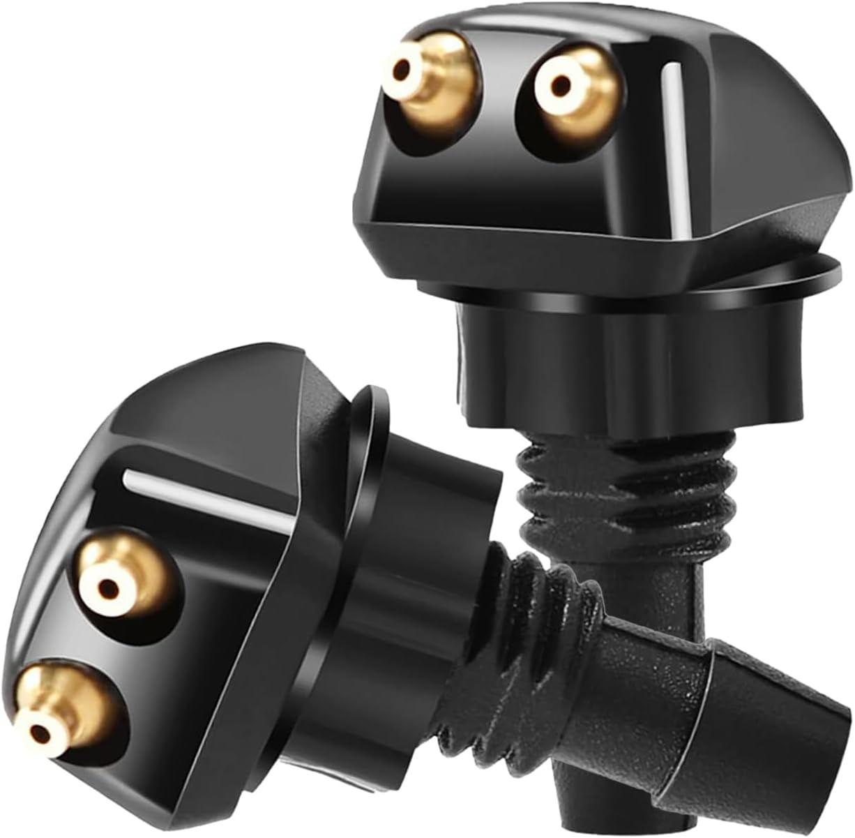 Zkca 2 PCS Front Windshield Washer Nozzle, Universal Car Wiper Washer ...