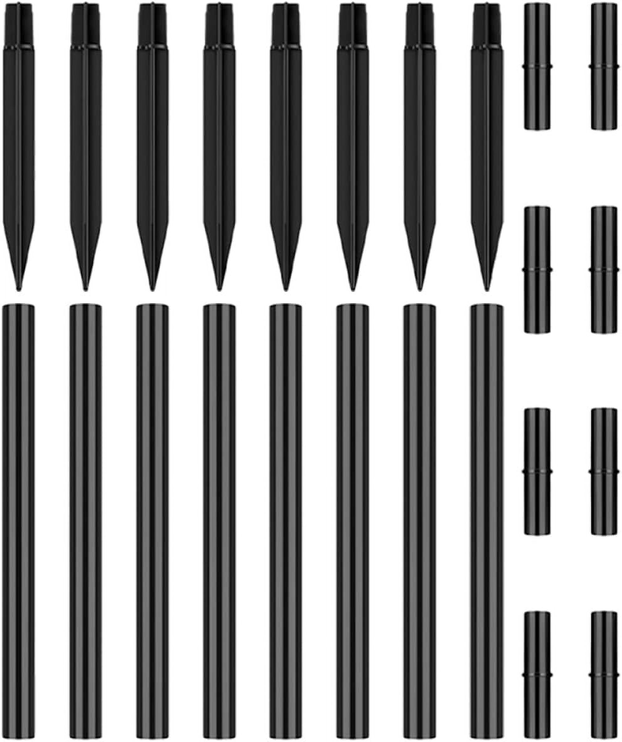 Zkca 8 Sets Pathway Extension Garden Solar Plastic Ground Outdoor ...