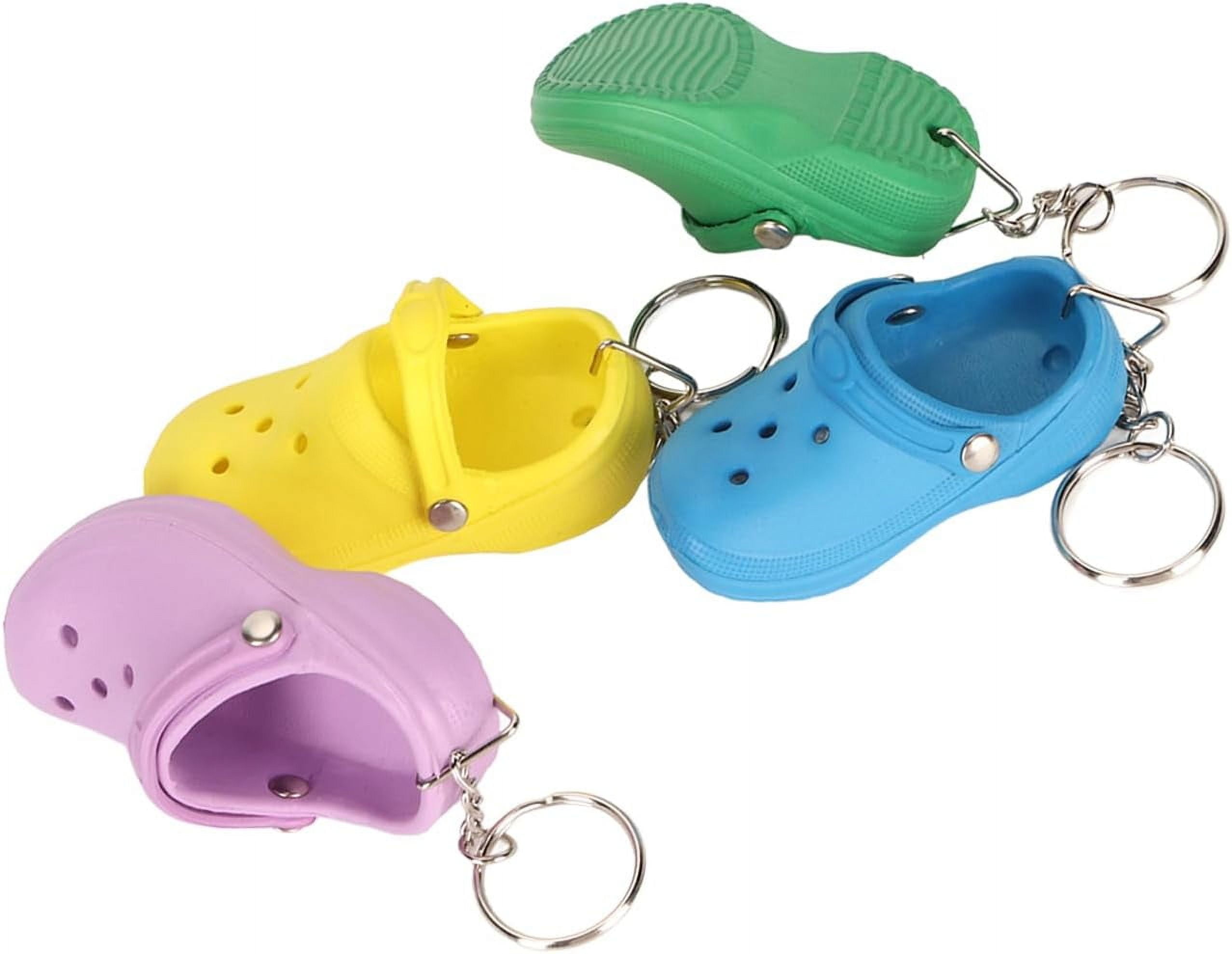 Zkca Mini Cute Slipper Keychain for Bag Backpack Car 4pcs, Decorative ...