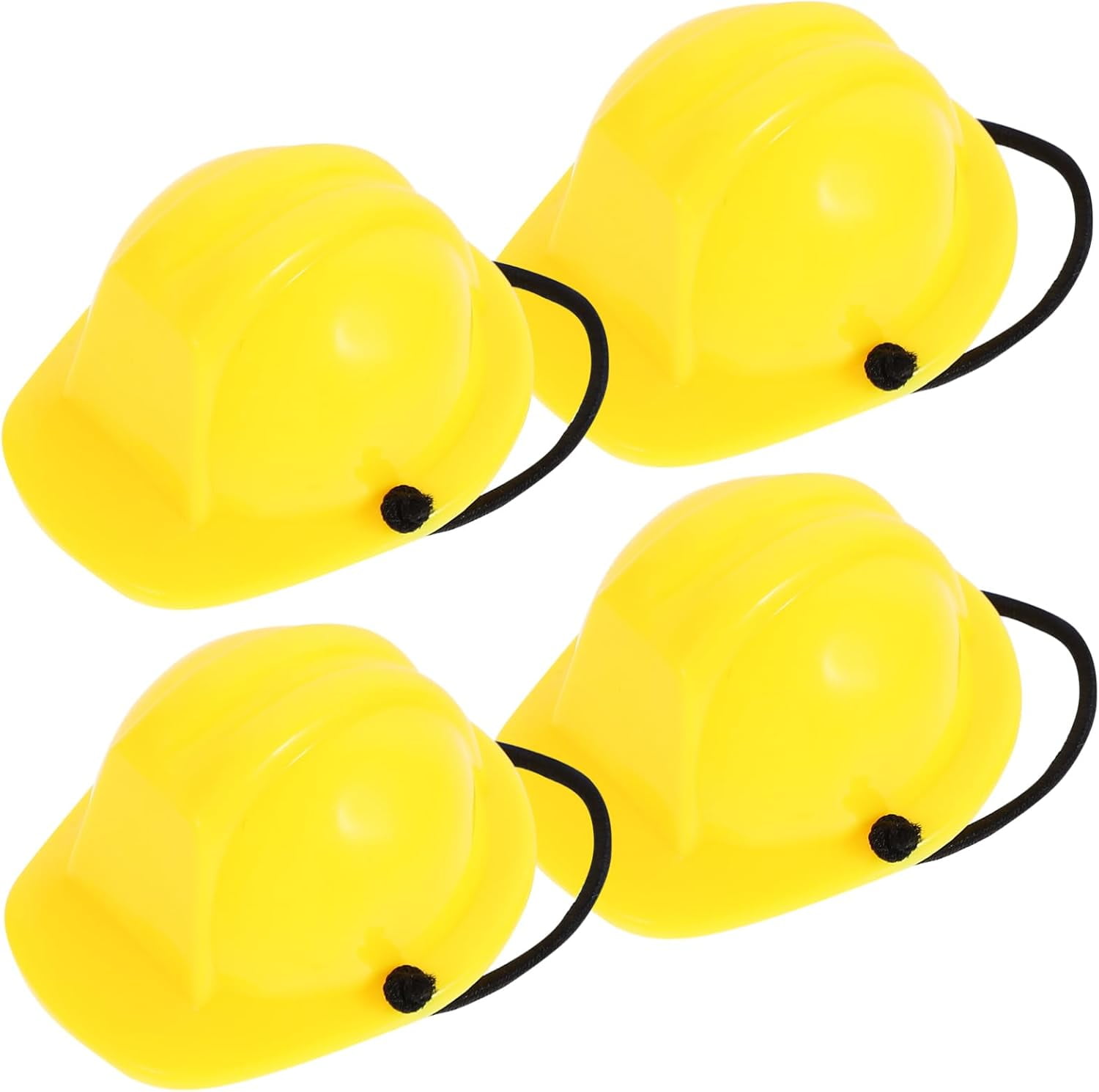 Zkca Miniature Helmets for Dolls 4pcs Mini Hard Hats Dolls Construction ...