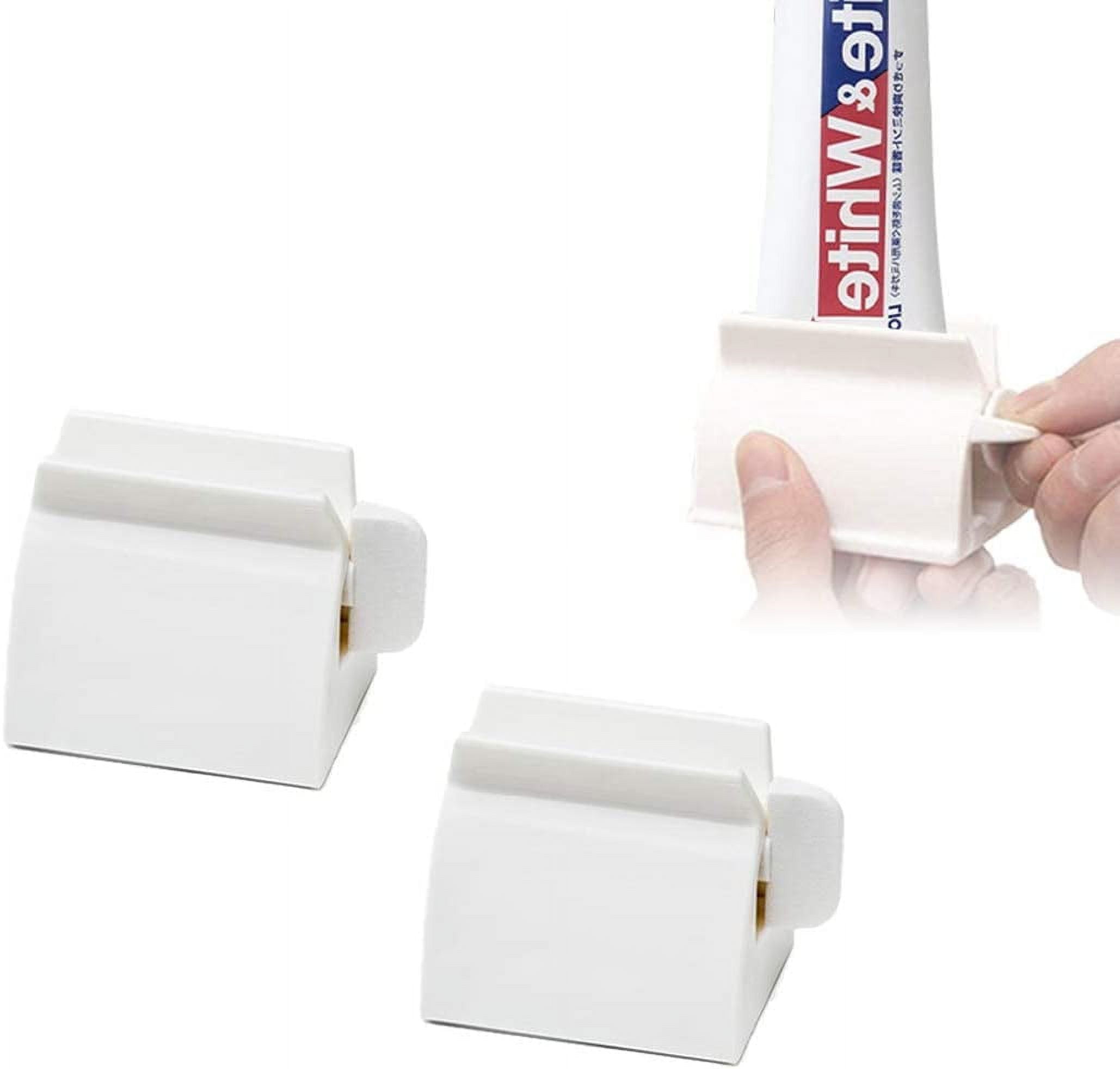 Zkca Rolling Tube Toothpaste Squeezer with Frosted Handles, Turn Easily ...