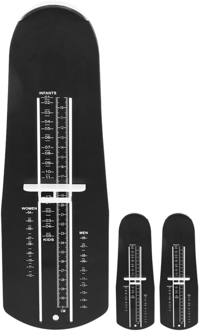 Zkca Shoe Size Measuring Device 3-in-1 Foot Ruler Accurate Measurement ...