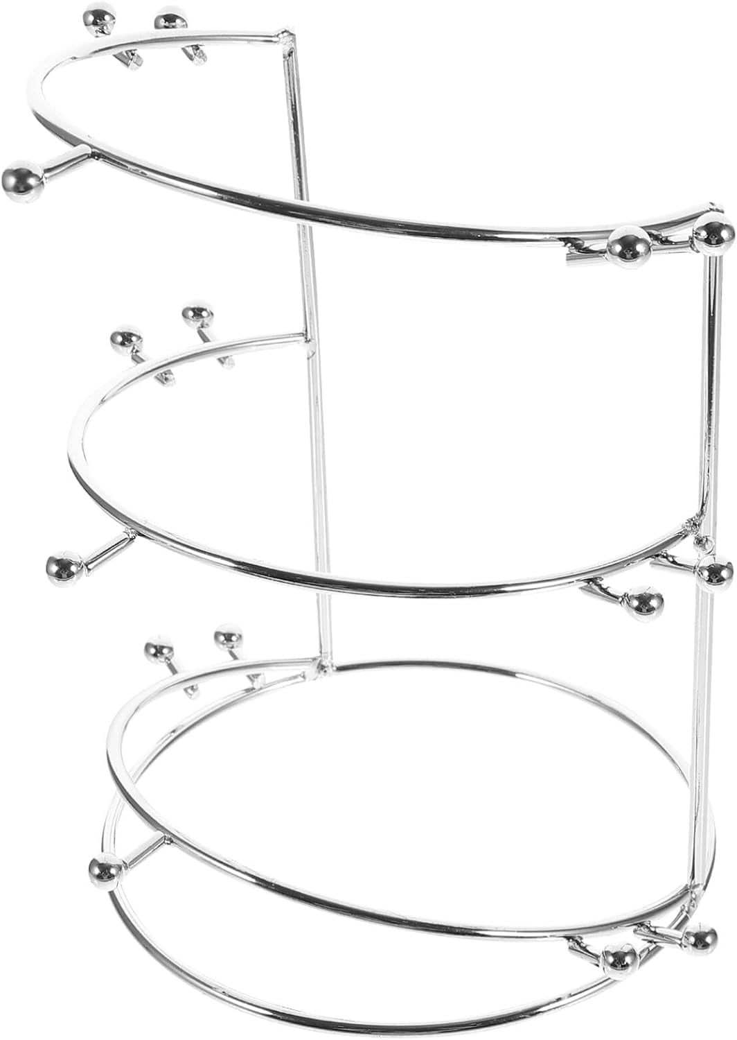 Zkca Table Top Display Stand Tiara Crown Display Stand 3 Tiers Headband ...