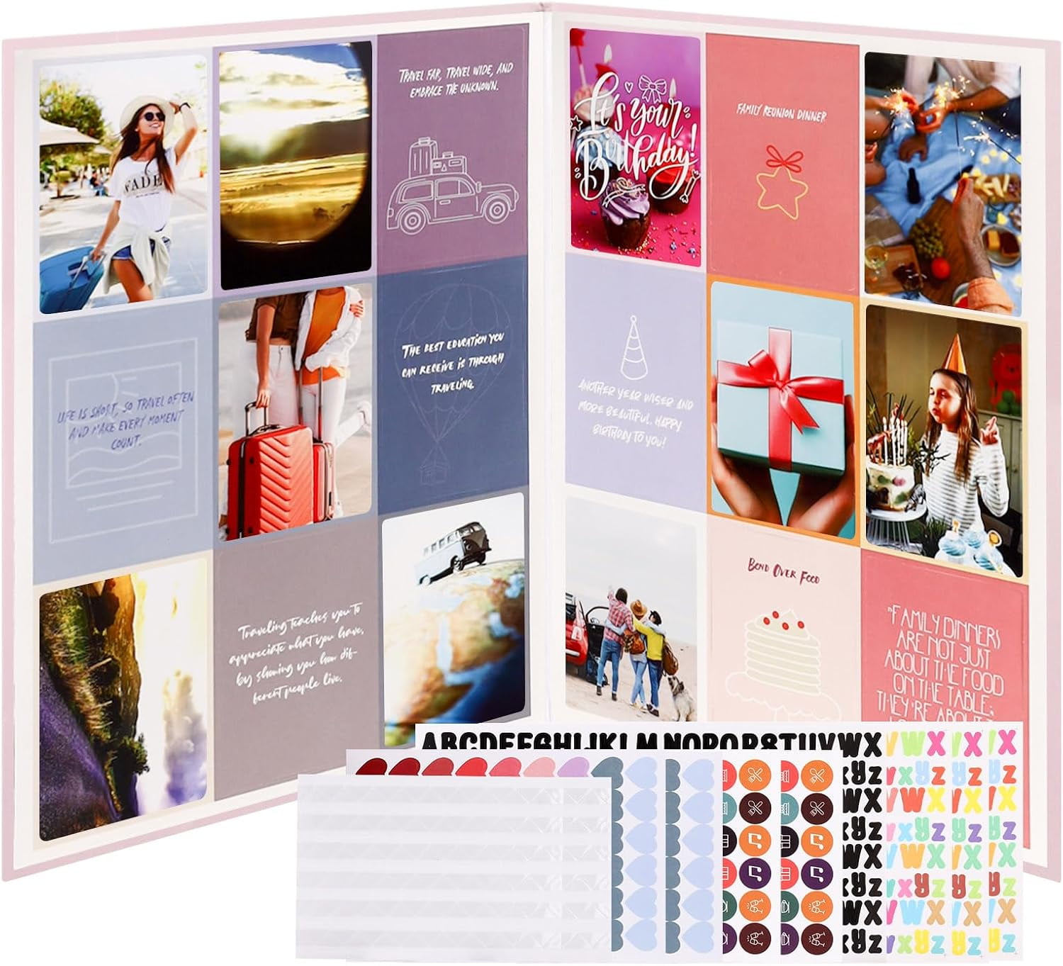 Zkca Vision Board Kit, Vision Board Book, Complete Collage Kit ...