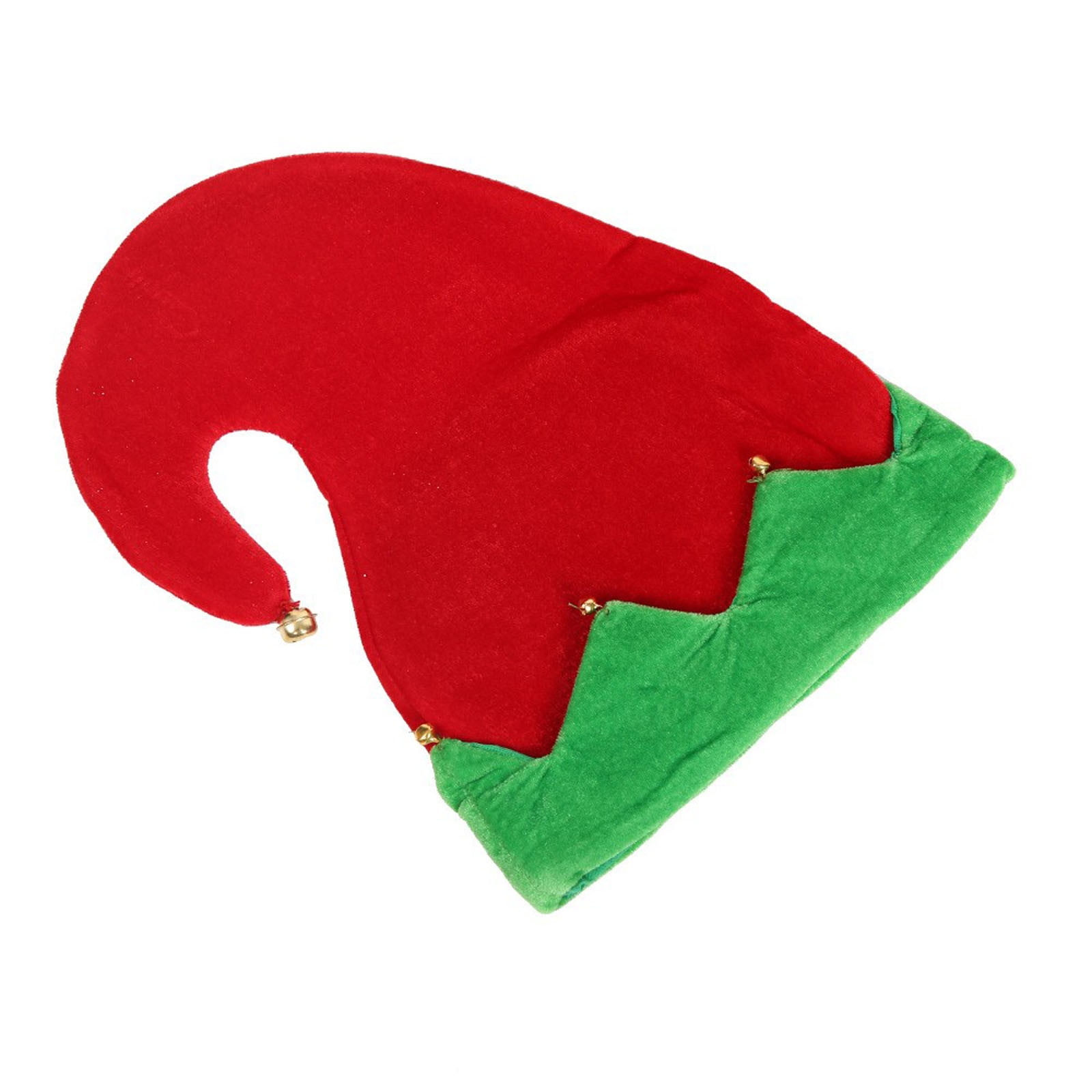 Zkozptok Christmas Hat Red and Green Velvet Santa Hats for Kids and ...
