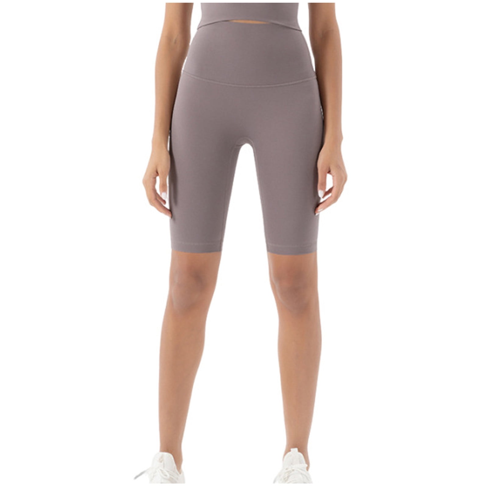 Zkozptok Workout Shorts for Women High Waisted Biker Shorts Yoga Legging Running Gym Athletic ...