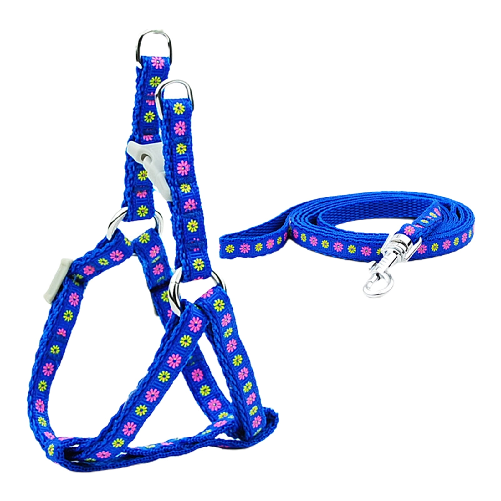 Zksm Dog Vest Harness - Delicate Stitching - Anti-Pull - Floral ...