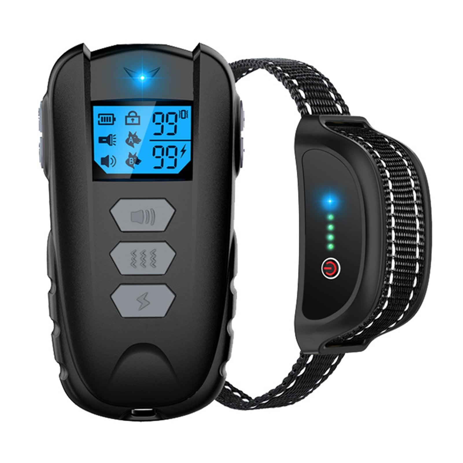 Zksm Electric Dog Training Collar - Remote Control, 4 Modes ...